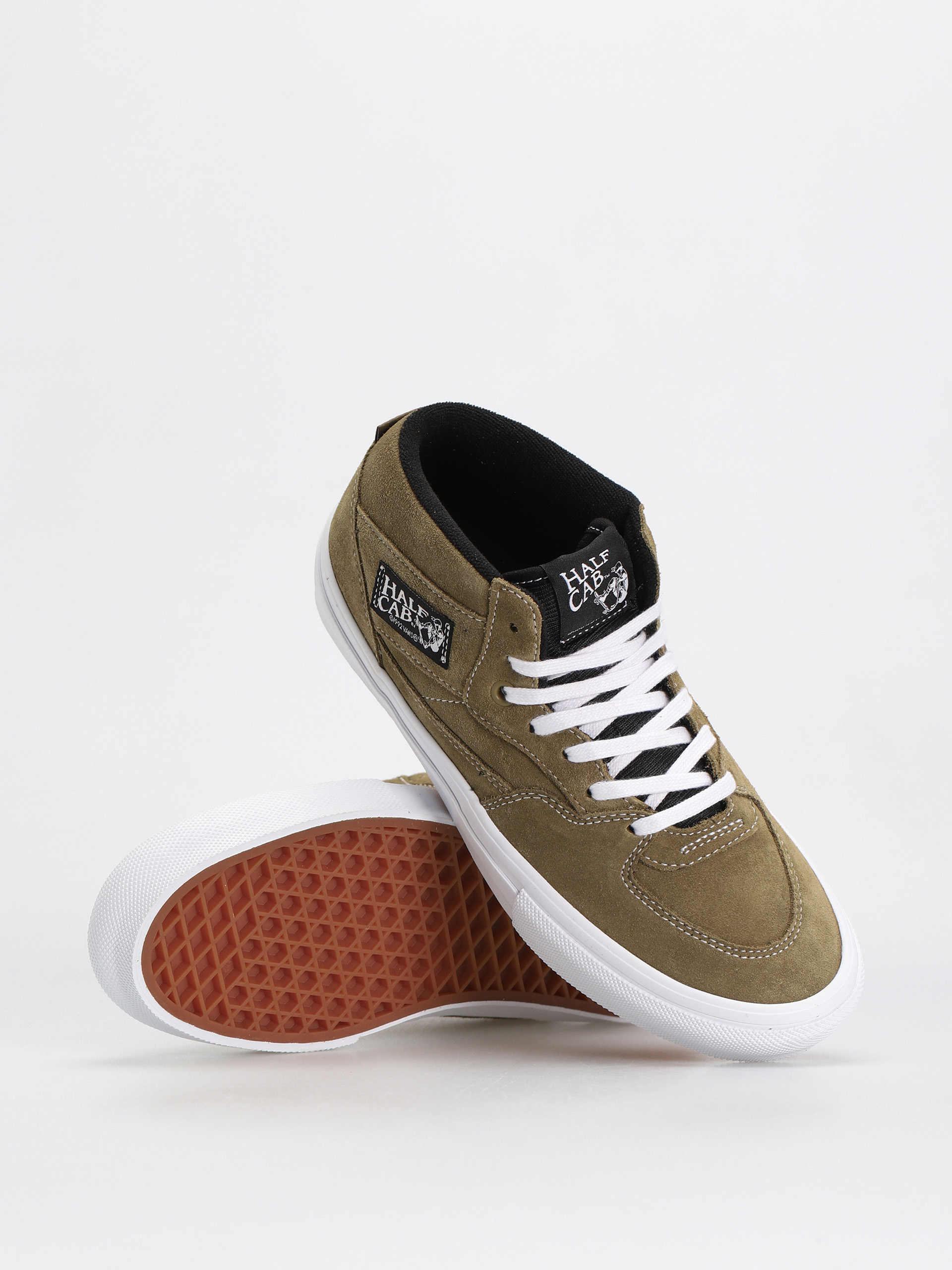 Vans Skate Half Cab Shoes (gothic olive)