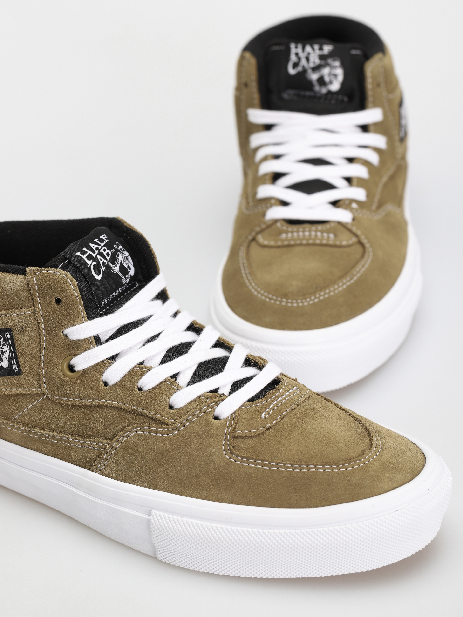 Vans Skate Half Cab Shoes (gothic olive)