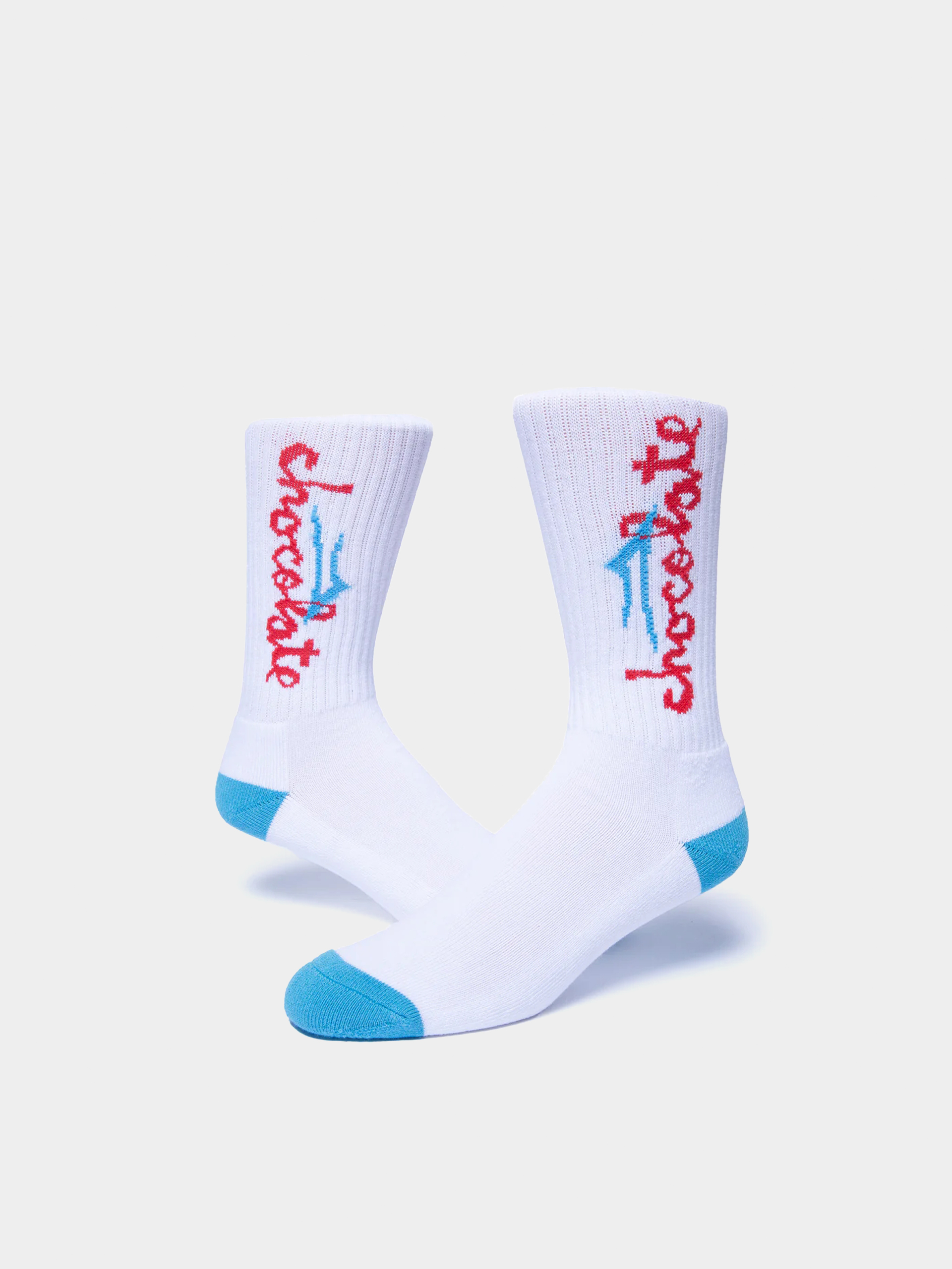 Lakai Socks Chunk Logo - white (white)