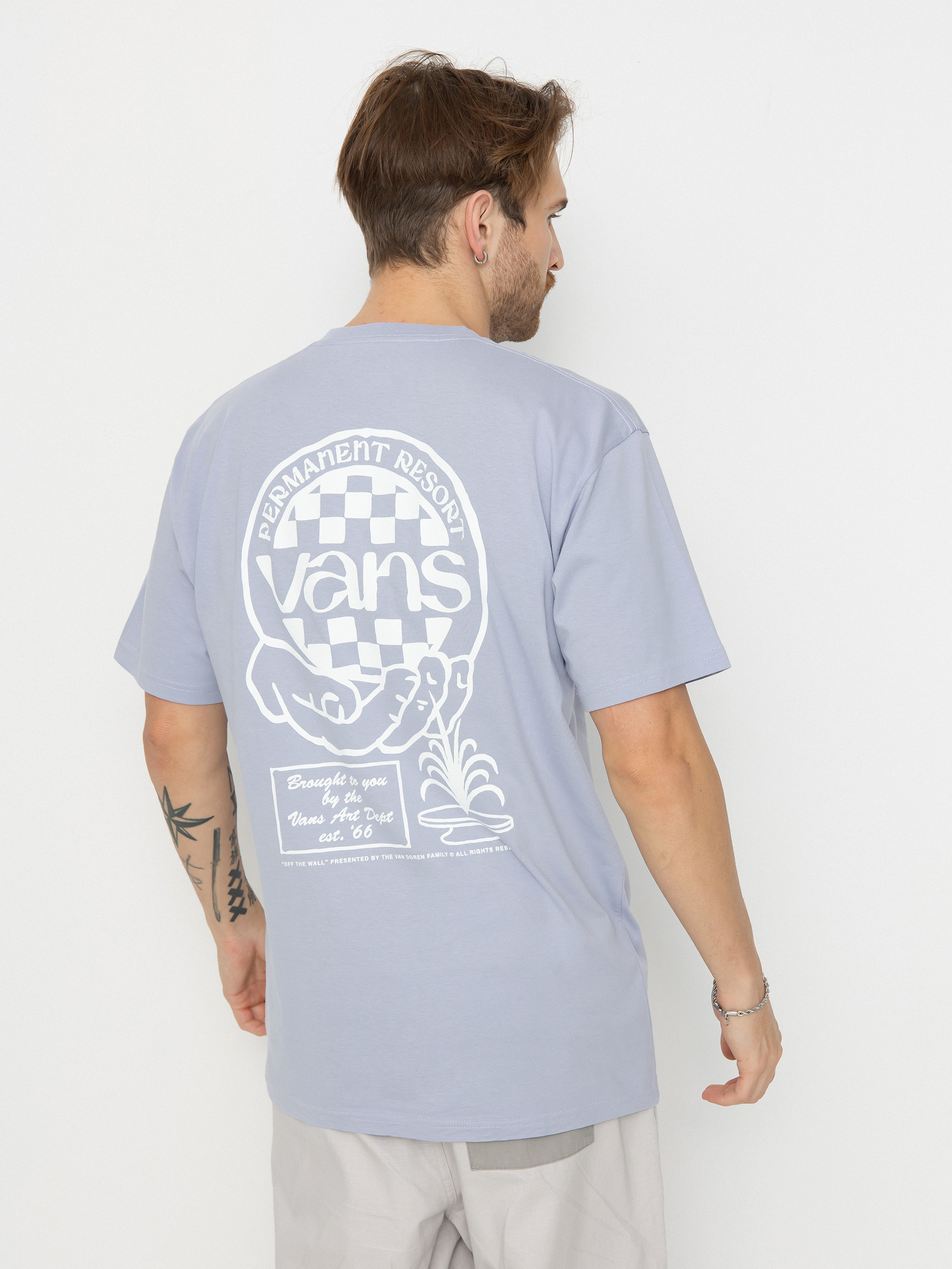 Vans Hand Circle T-Shirt - violet (cosmic sky)