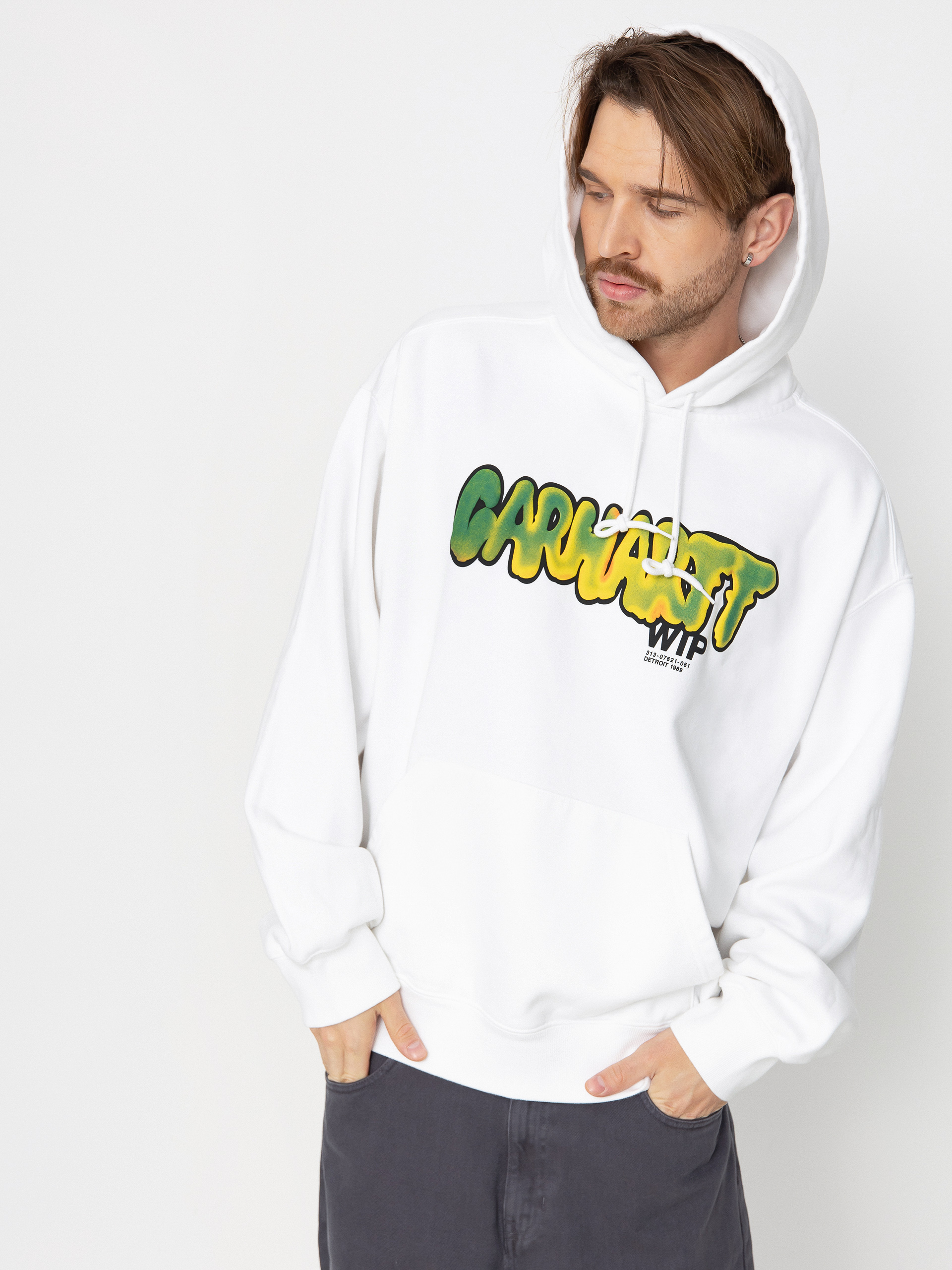 Carhartt WIP Hoodie Drip HD - white (white)