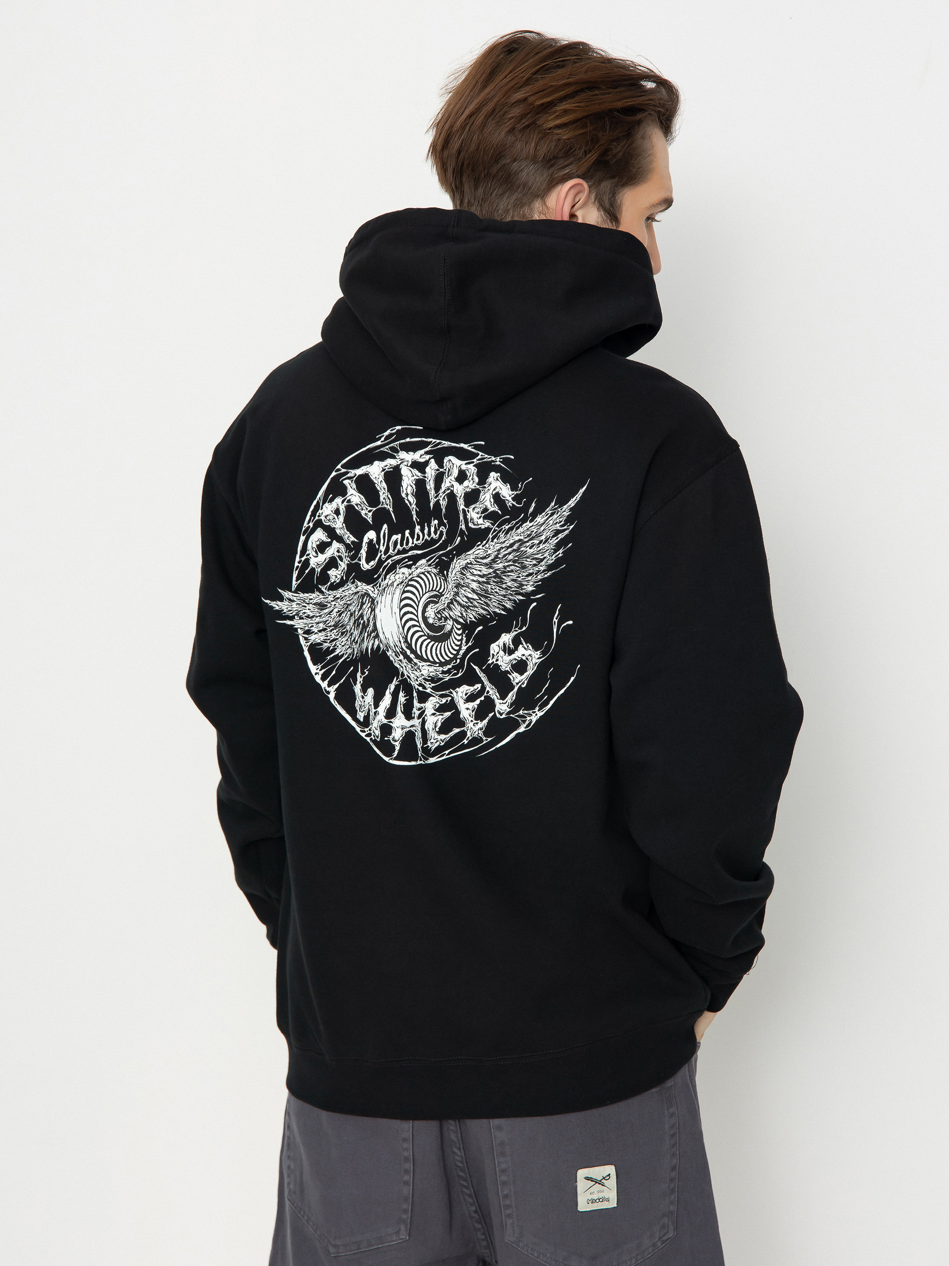 Spitfire Hoodie Decay Flyng Cls HD - black (black)