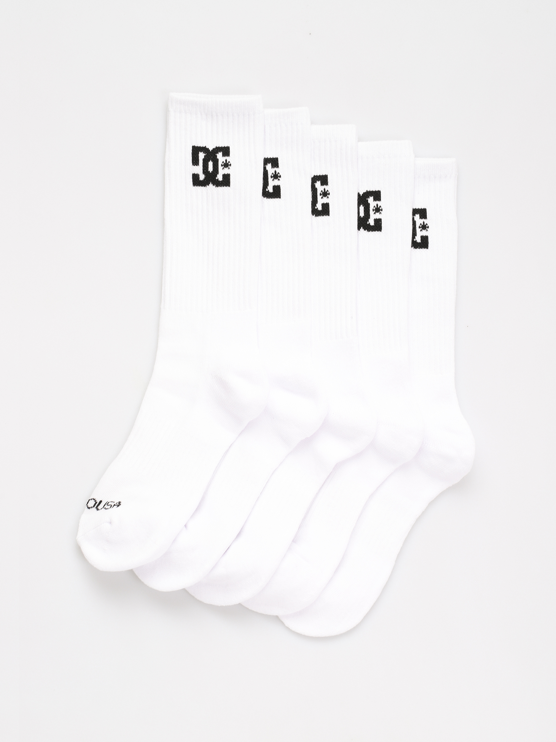 DC Socks Spp Dc Crew 5Pk - white (snow white)