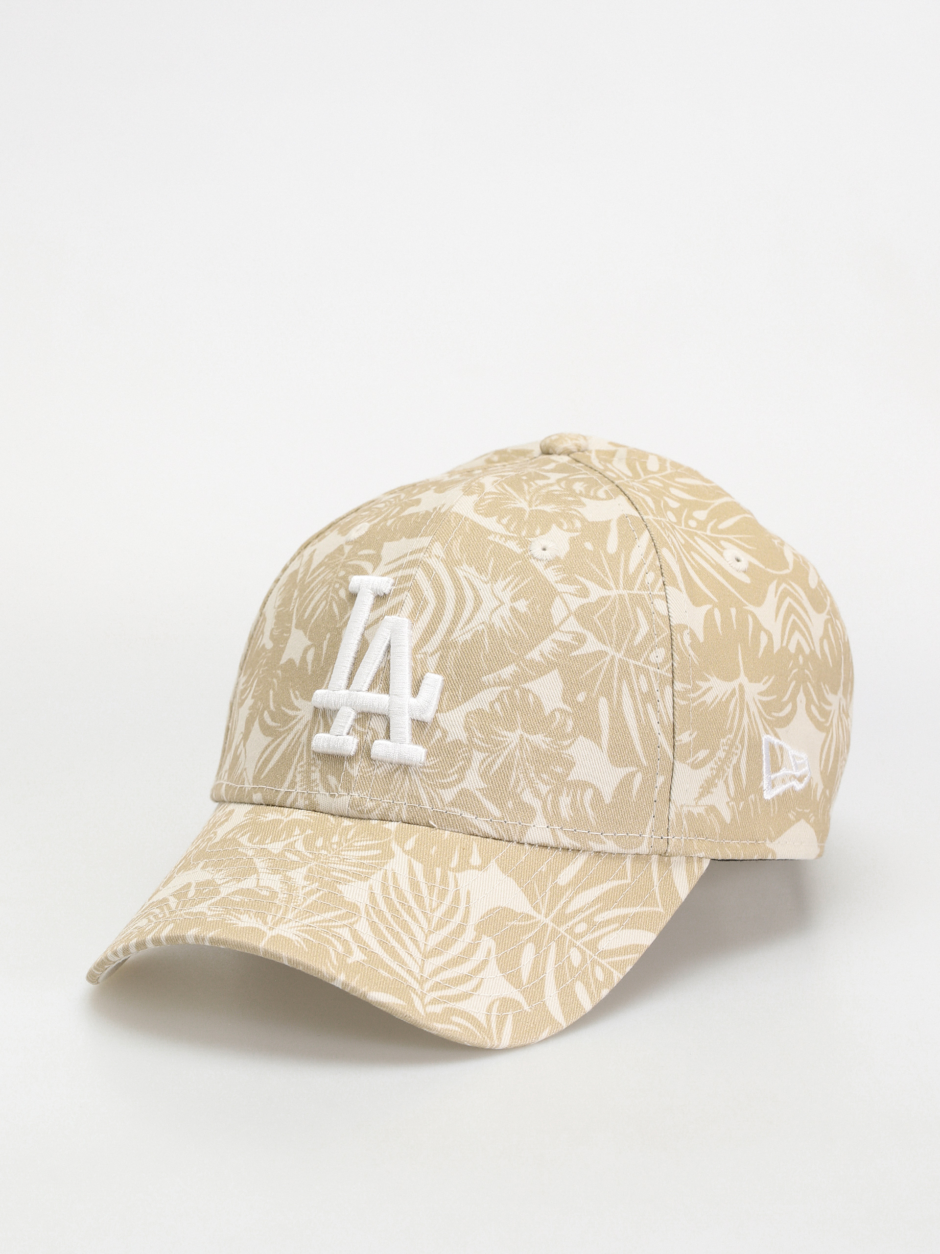 New Era Cap MLB Summer AOP 9Forty Los Angeles Dodgers - brown (ivory/brown)
