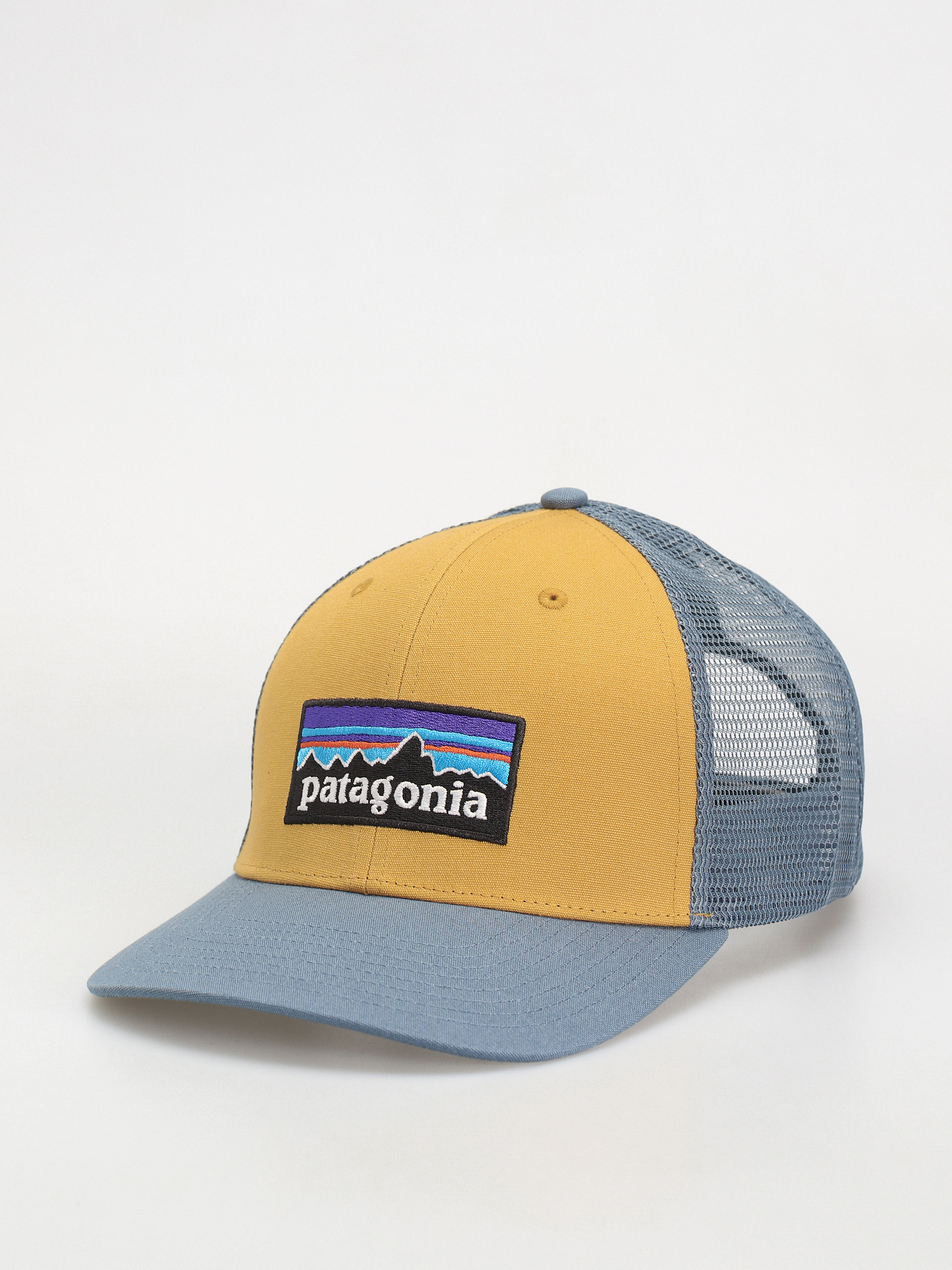 Patagonia Cap P-6 Logo Trucker - multicolor (pufferfish gold)