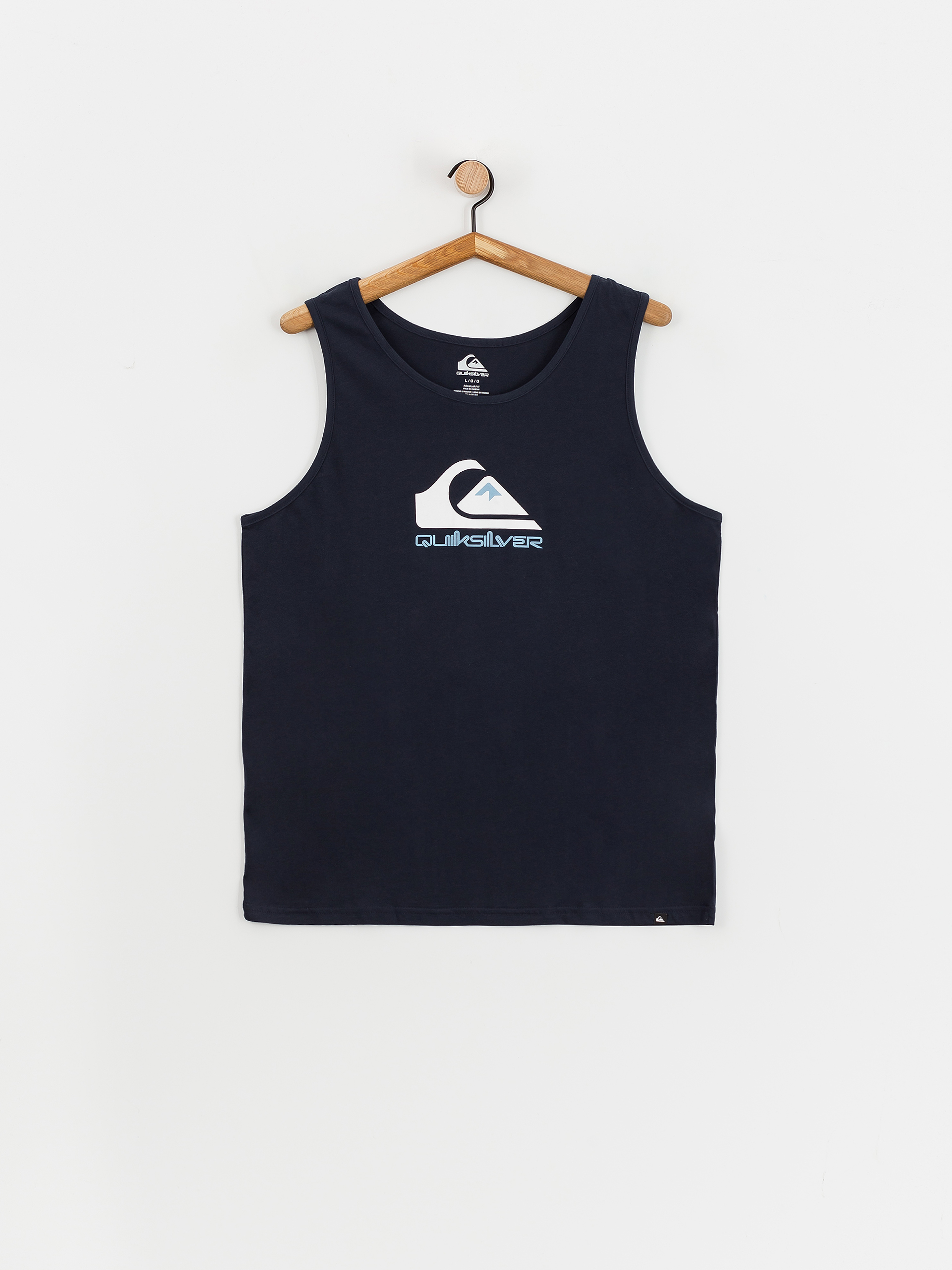 Quiksilver Tank top Comp Logo - navy blue (dark navy)