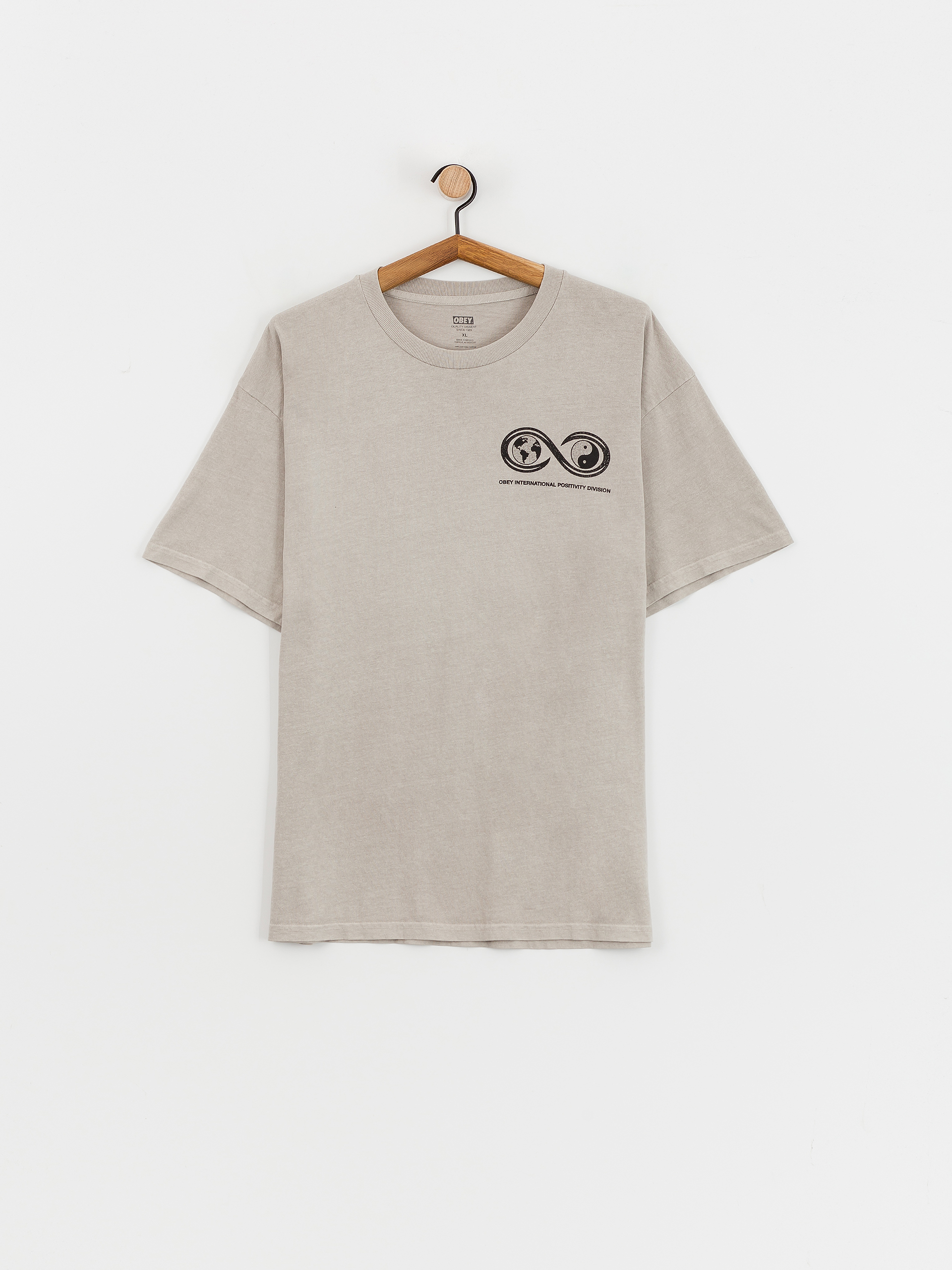 OBEY Life Sentence T-Shirt - grey (pigment silver grey)