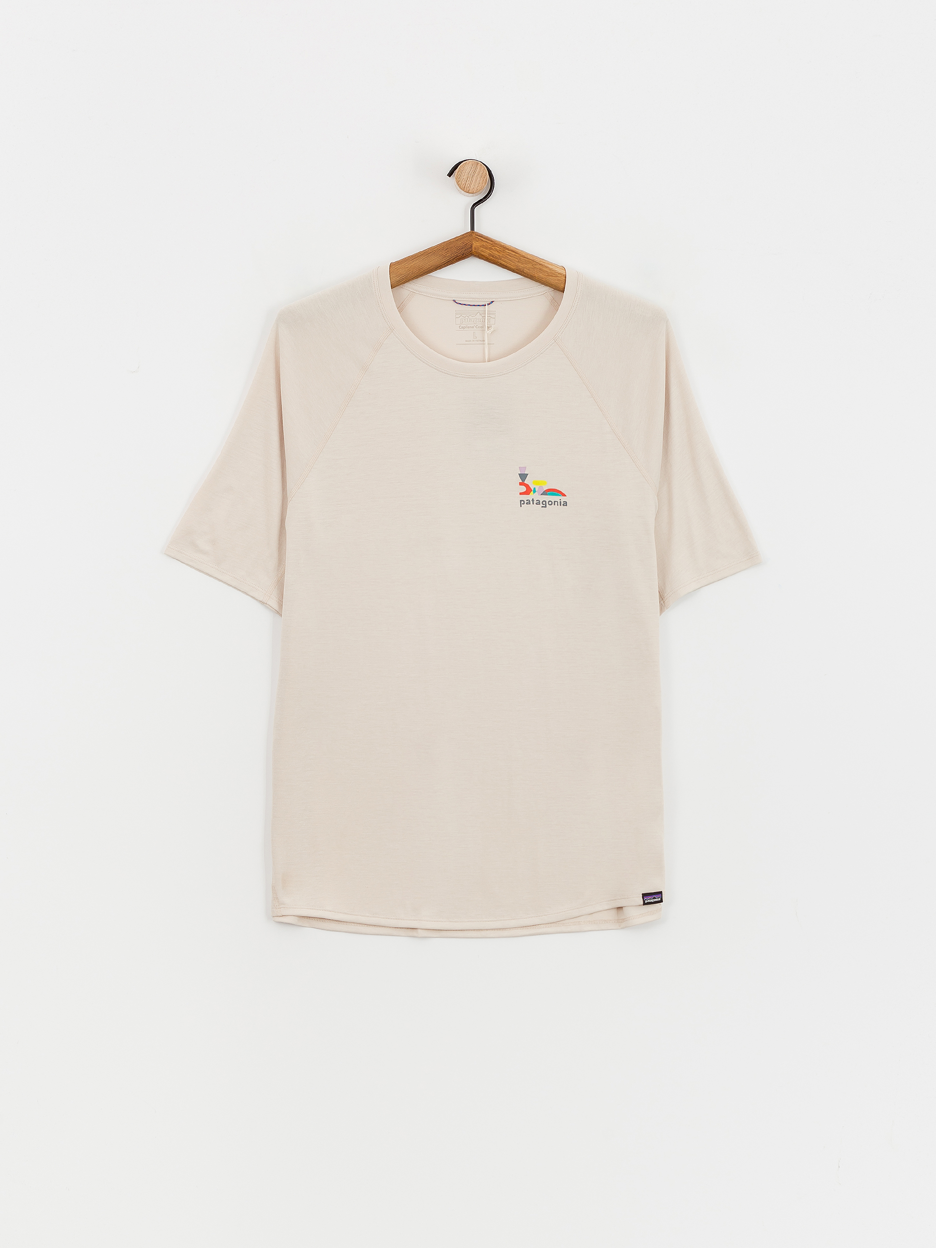Patagonia Cap Cool Trail Graphic T-Shirt - beige (lose it pumice)