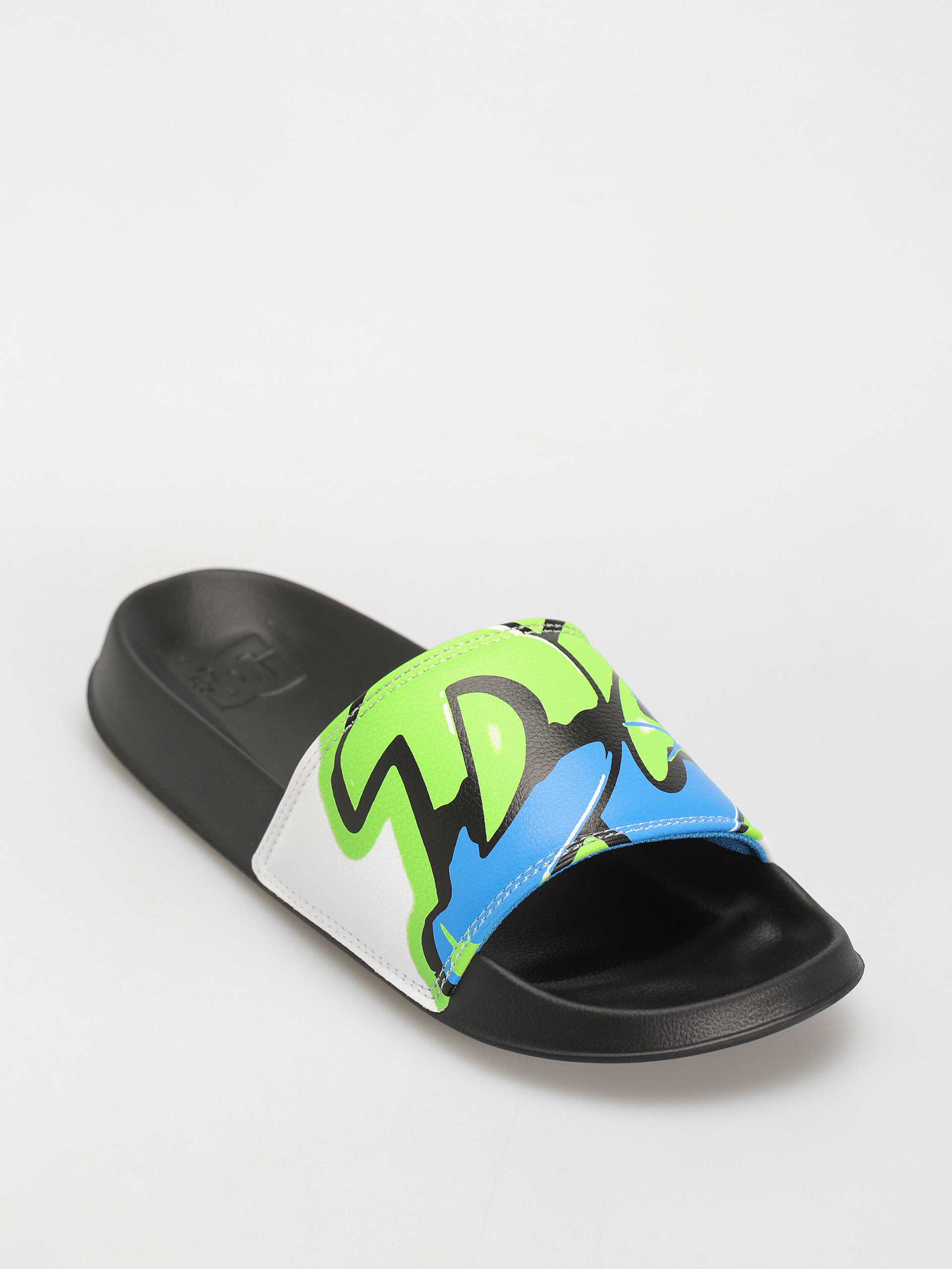 DC Dc Slide Flip-flops - multicolor (black/stencil)