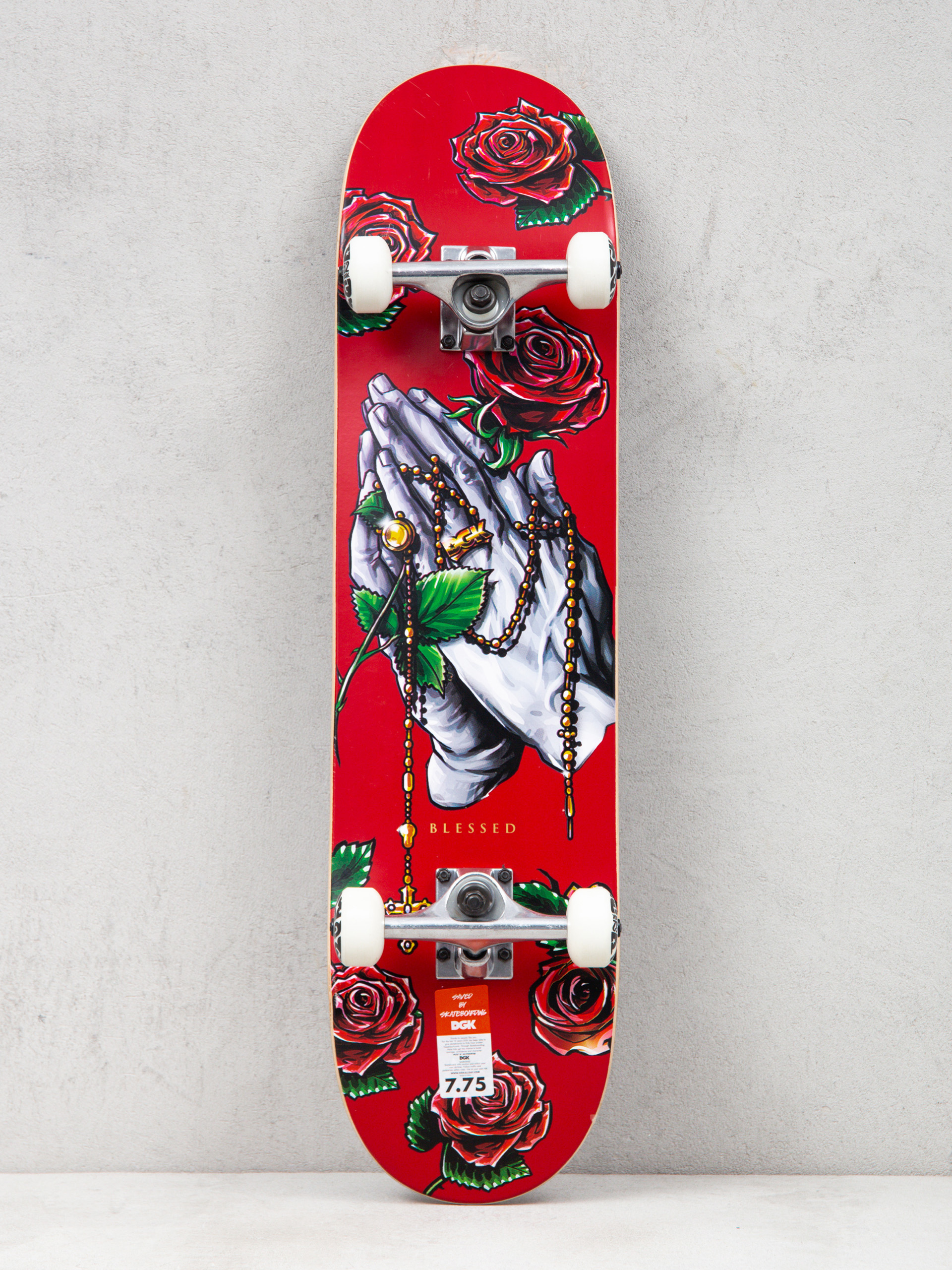 DGK Divine Skateboard - red (red)