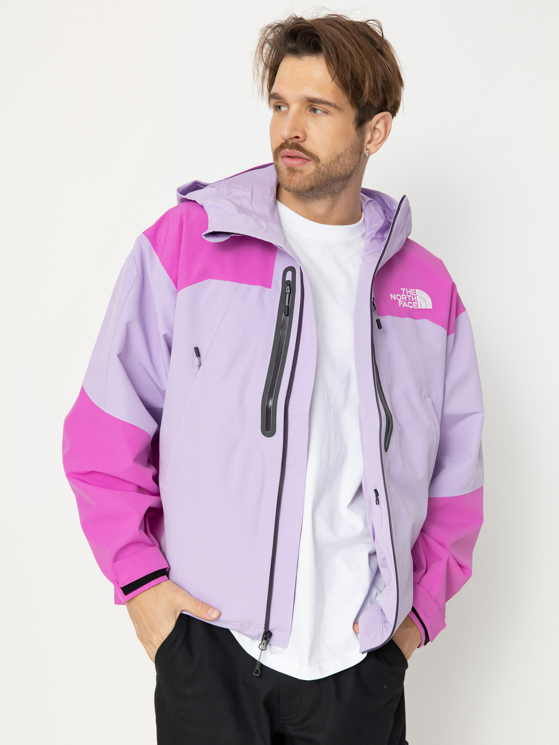 The North Face Jacket Transverse 2L Dryvent - violet, pink (lite lilac ...