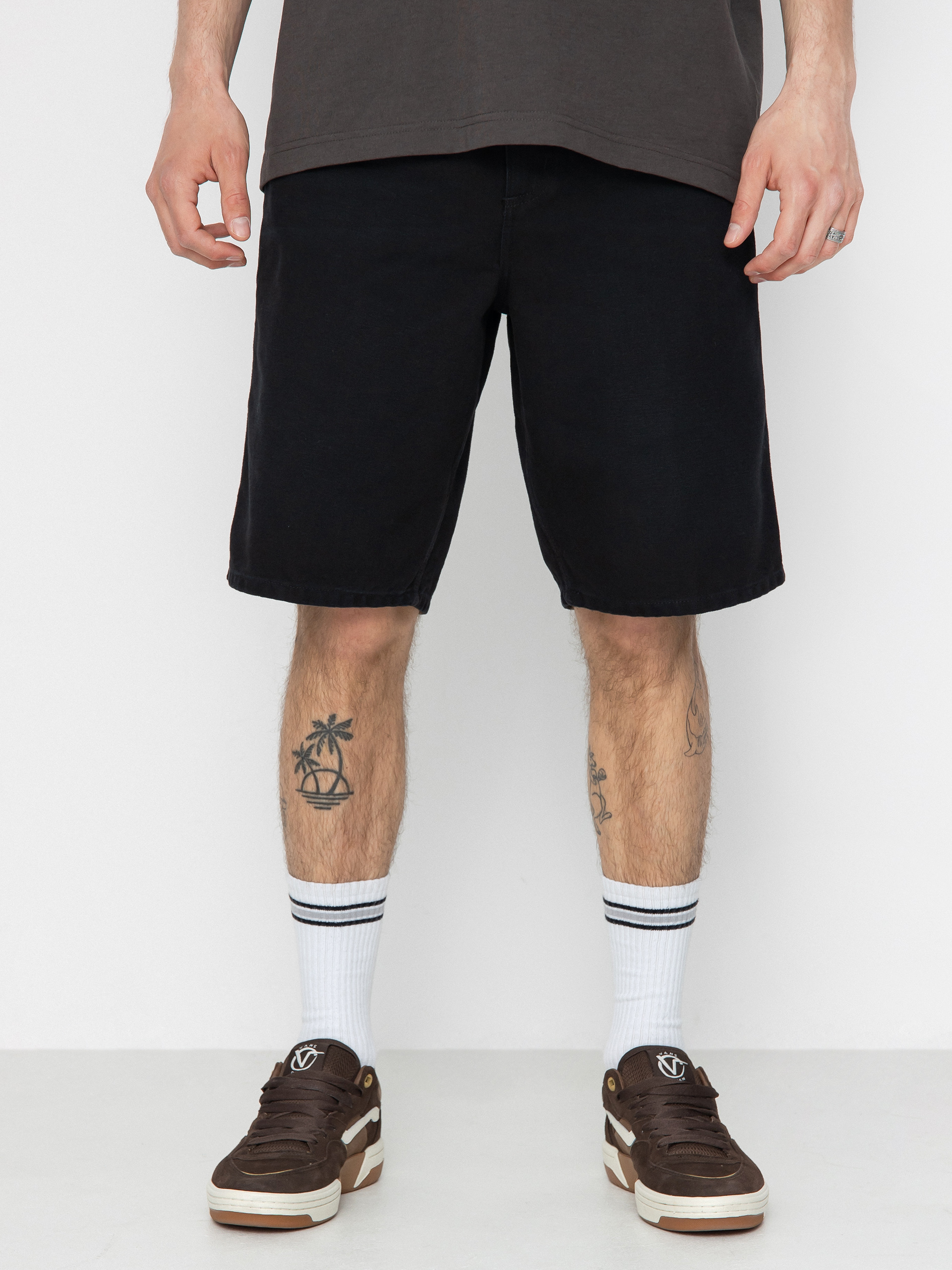Carhartt WIP Single Knee Shorts - black (black)