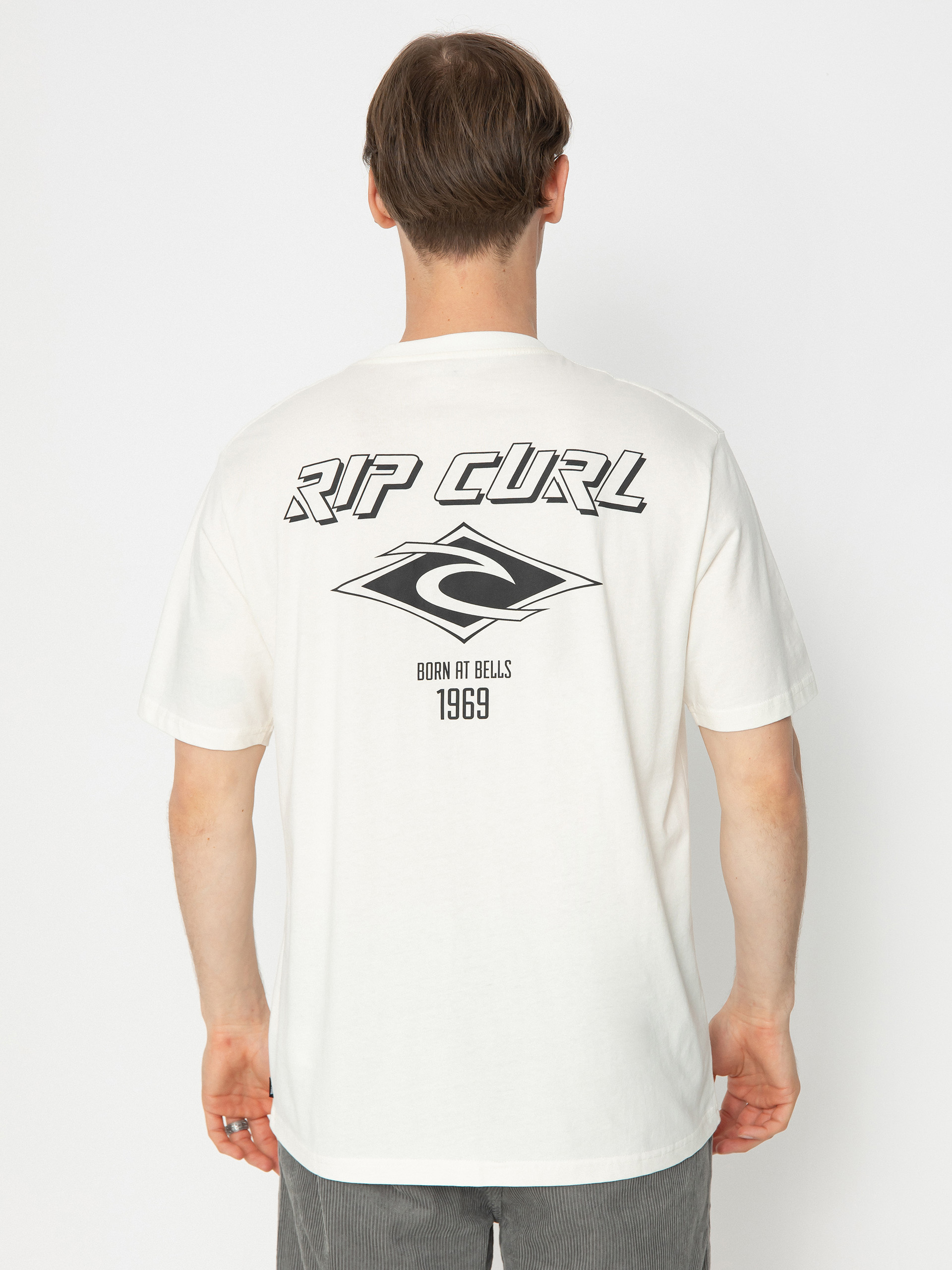 Rip Curl Fade Out Icon T-Shirt - white (bone)