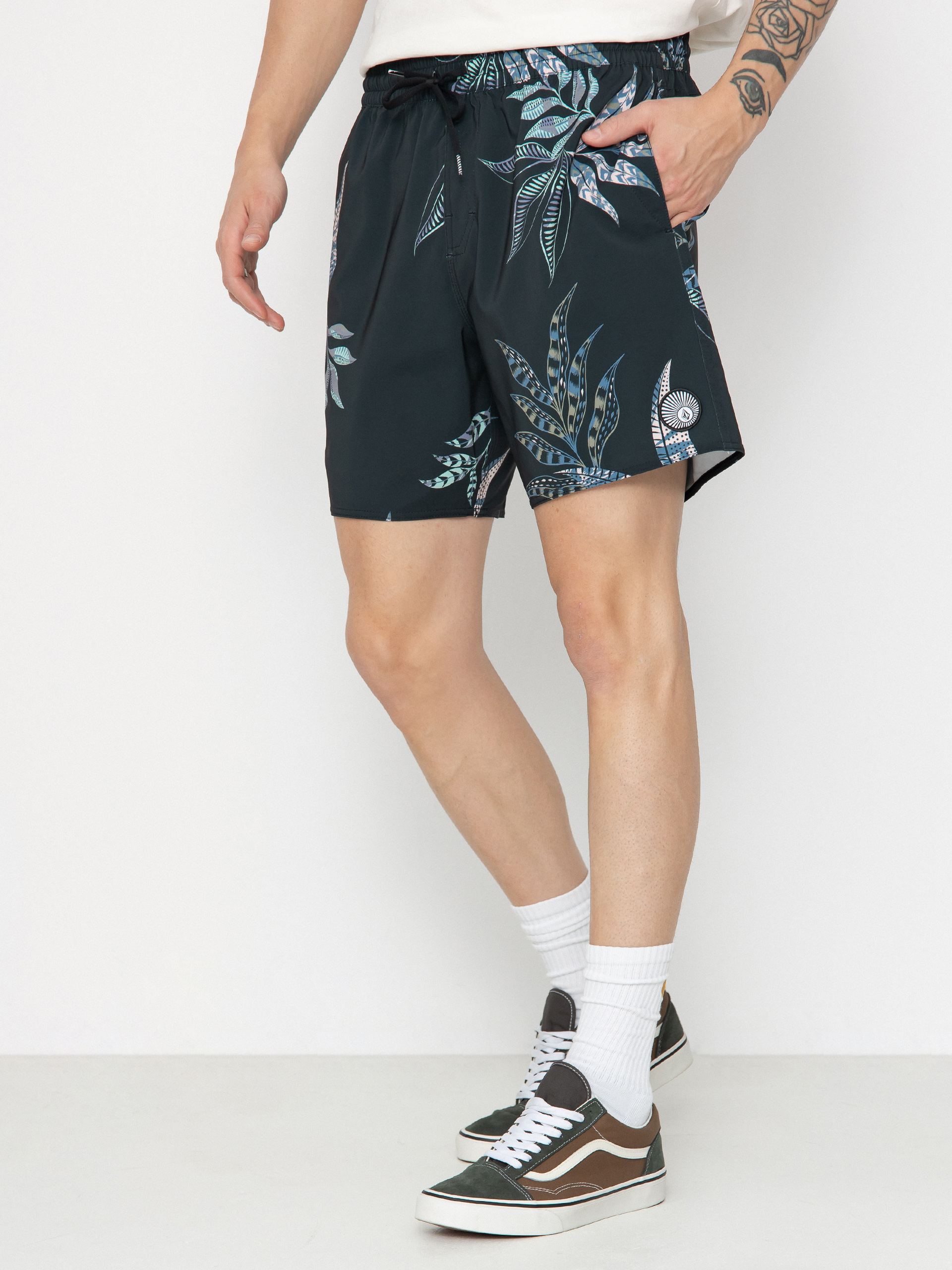 Volcom Shorts Baffle 17 - black (black)
