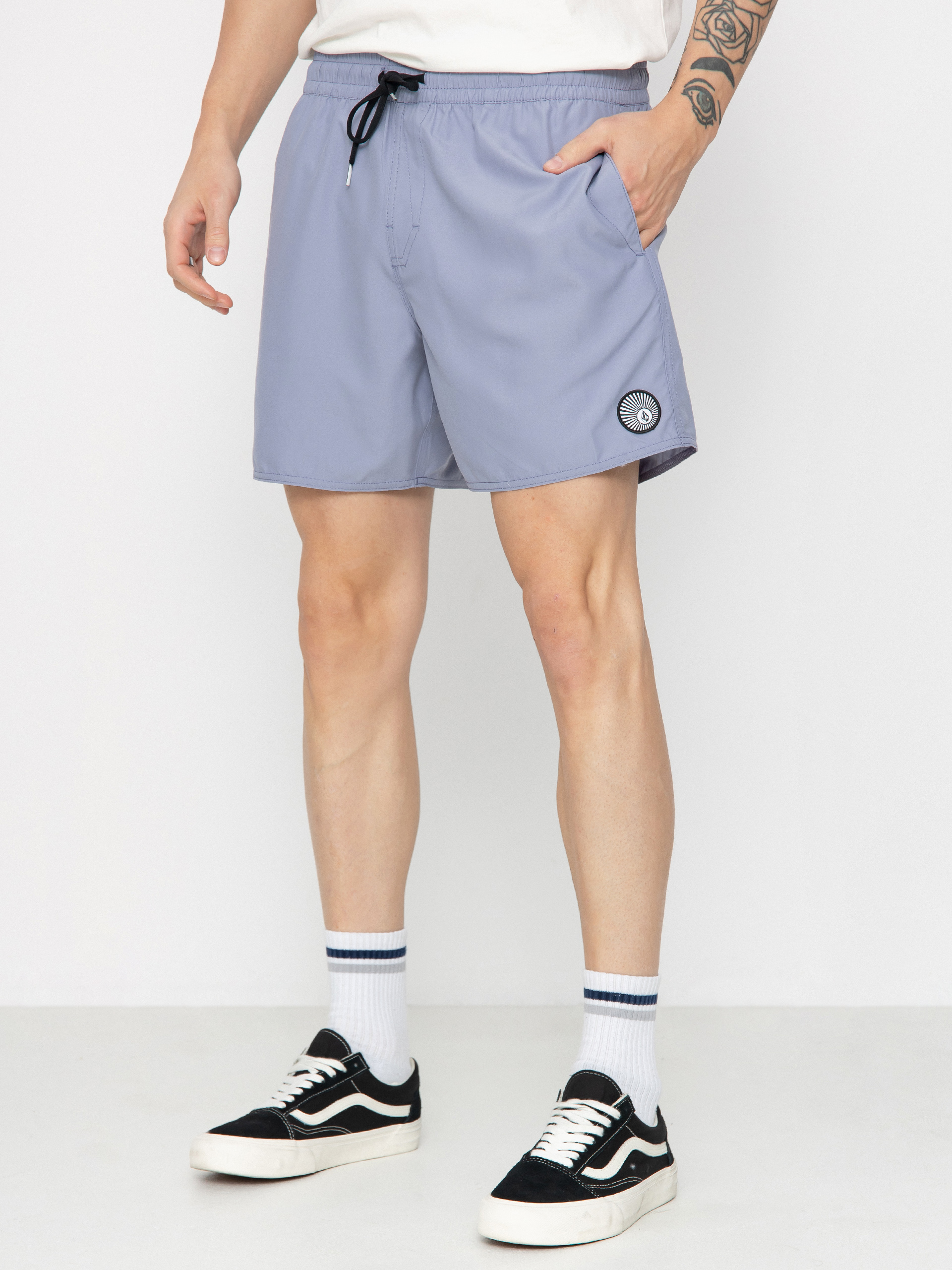 Volcom Shorts Lido Solid 16 - grey (violet dust)