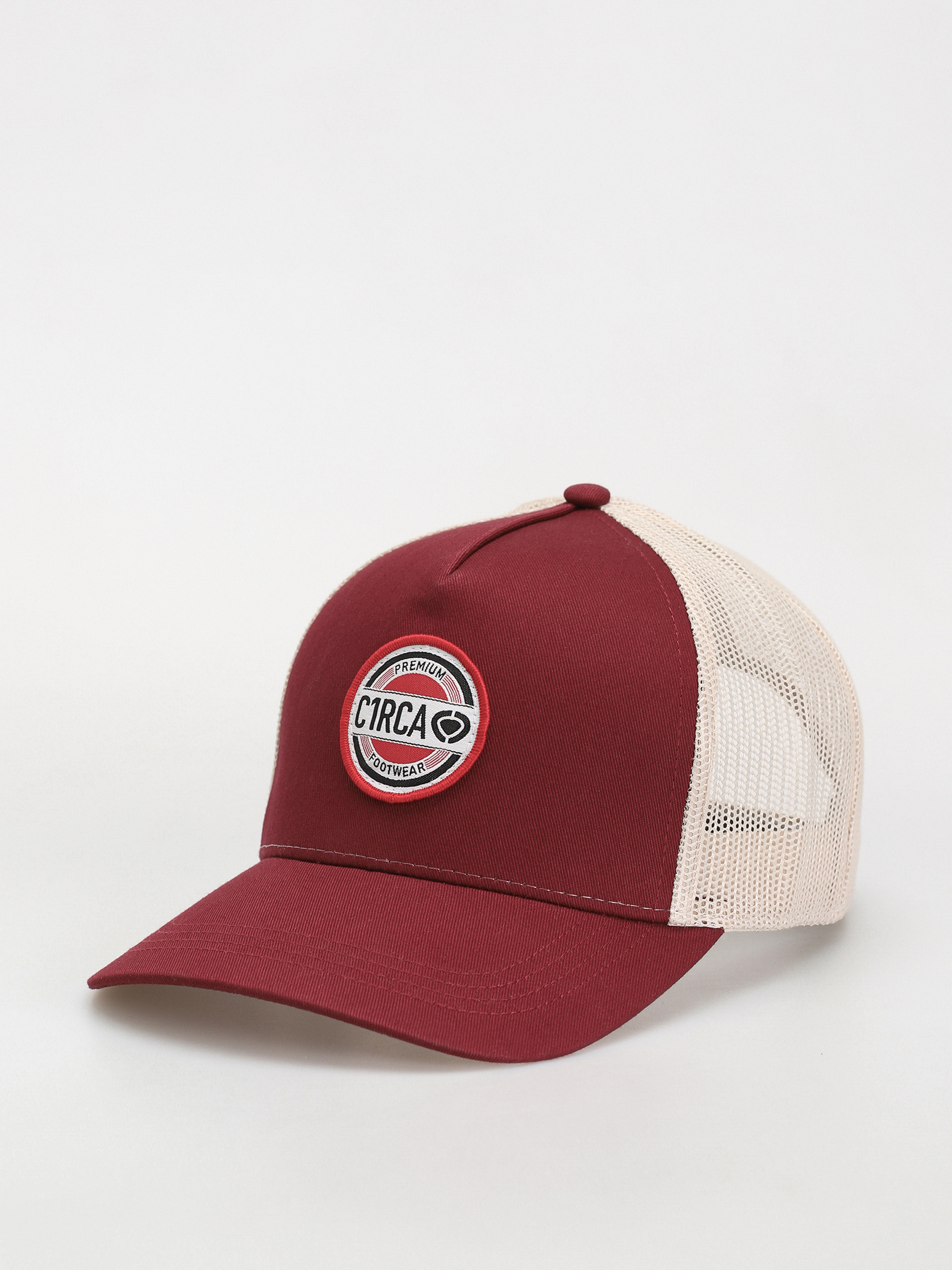 Circa Cap Premium Rapper Cap - burgundy (burgundy/stone)