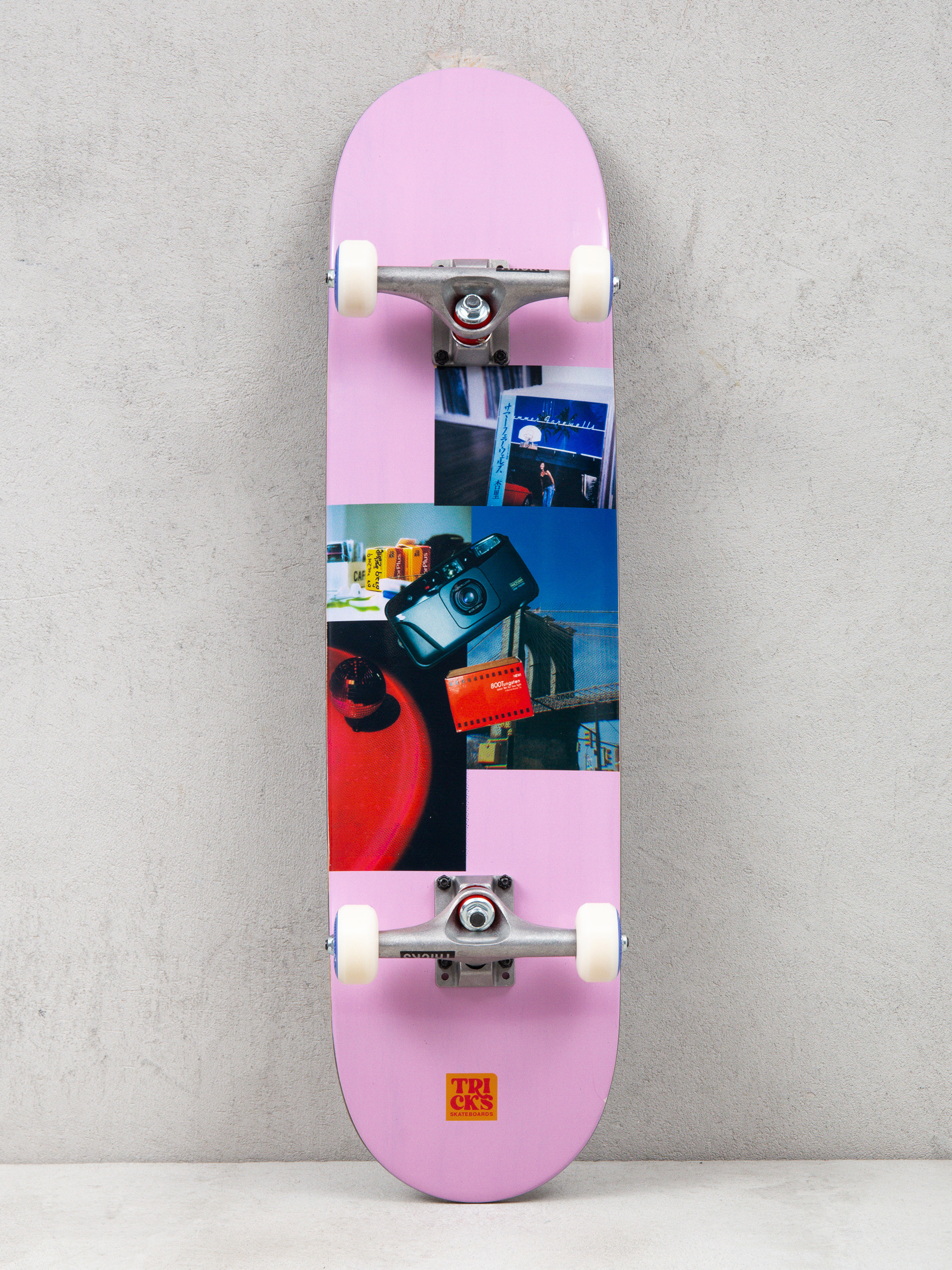 Tricks Analog Skateboard - pink (pink)