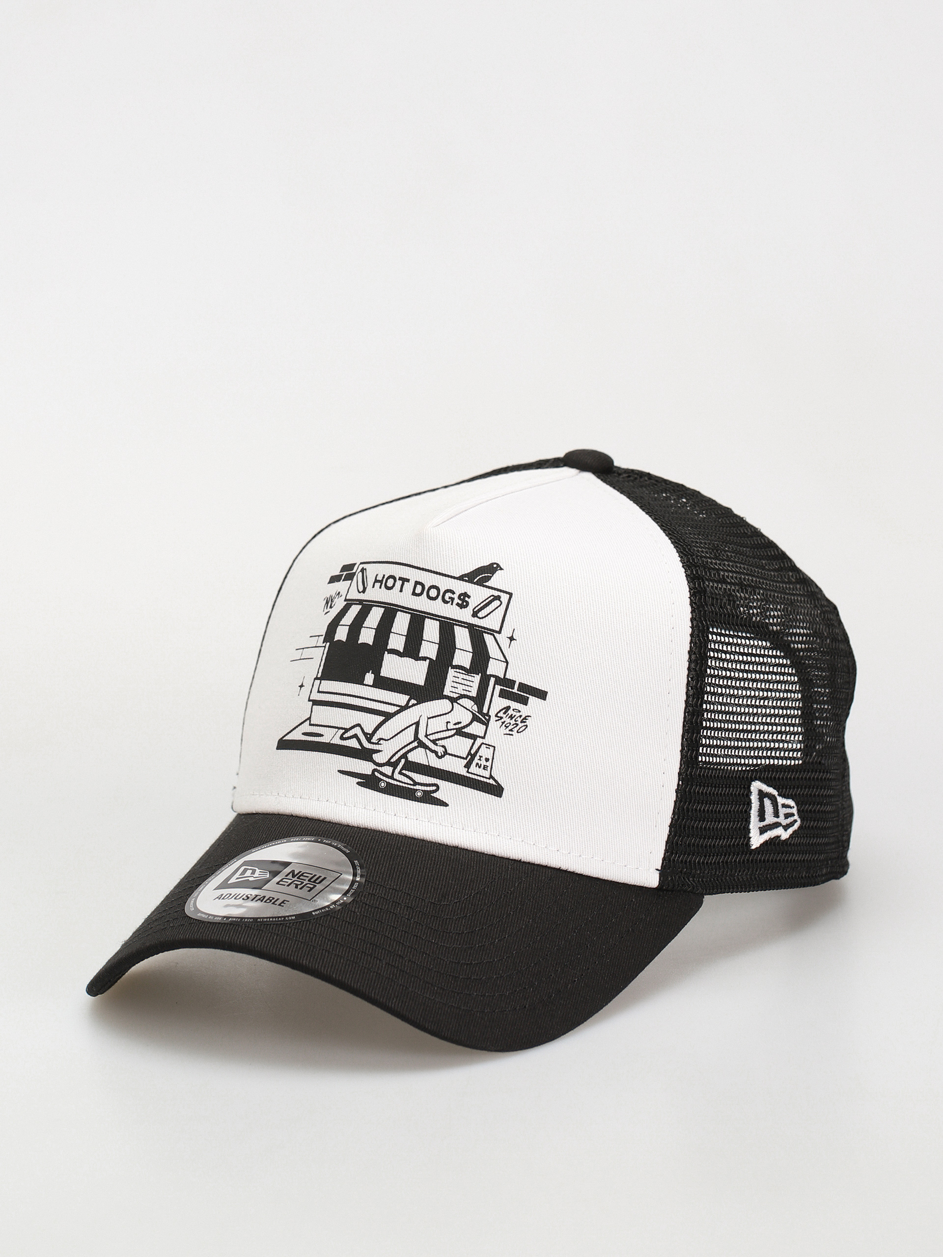 New Era Cap Graphic Trucker - black (black/white)
