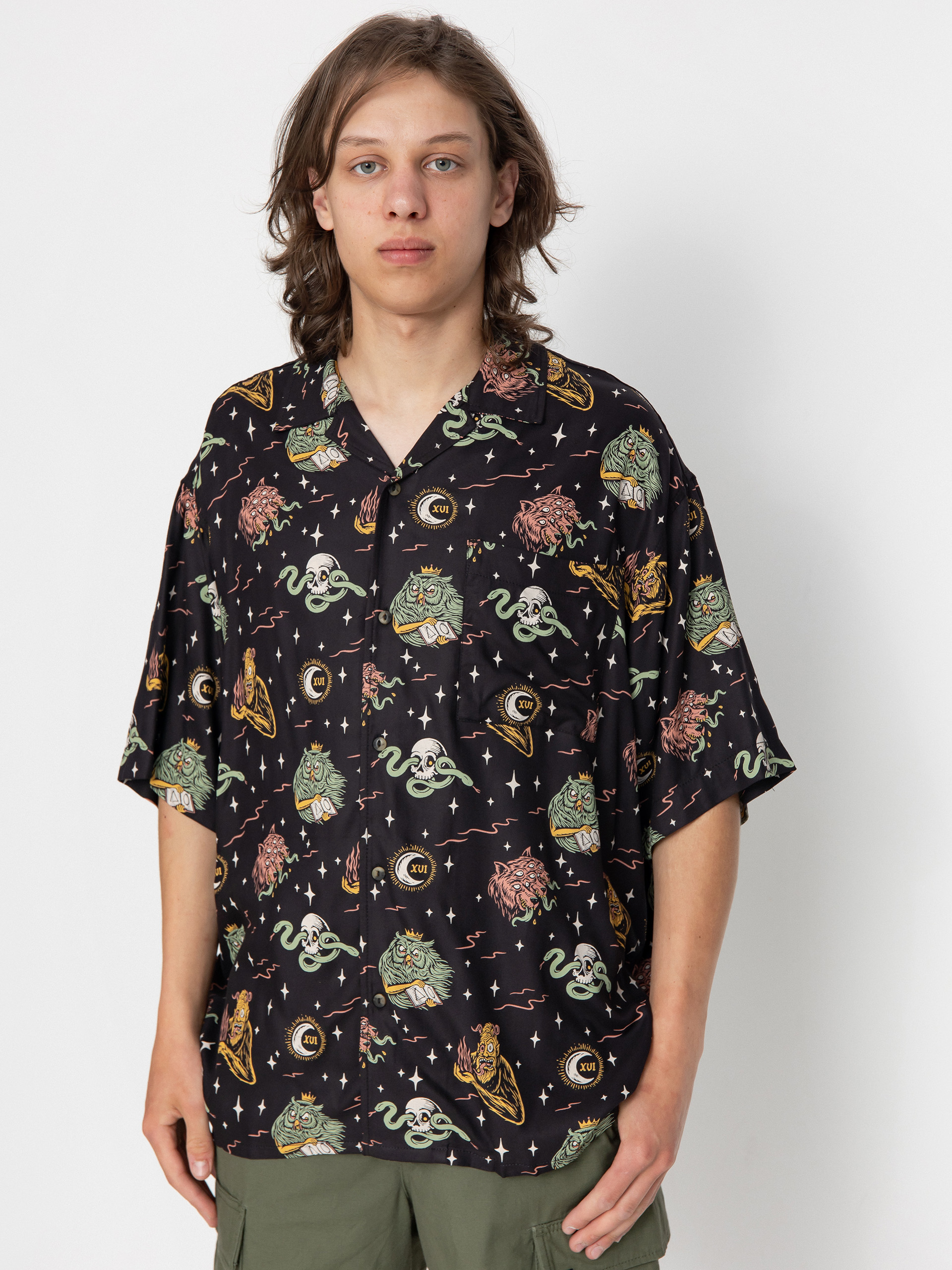 Element Resort Shirt - black (blind path)
