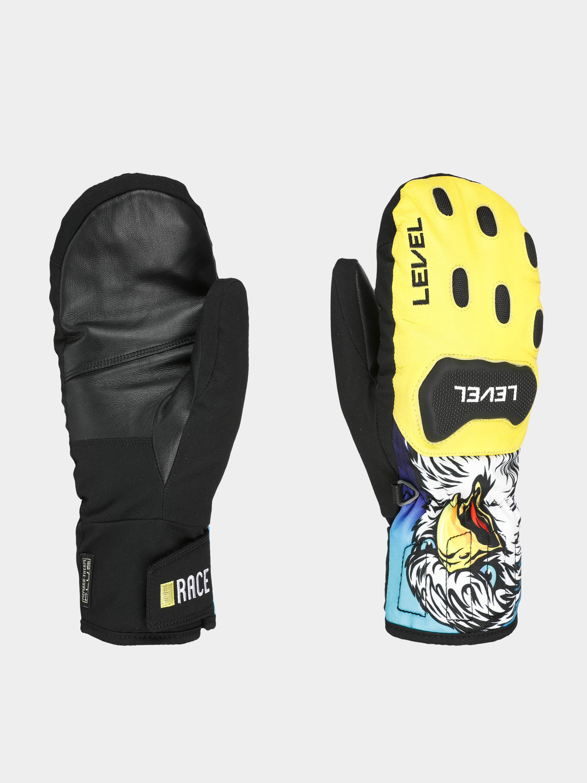 Level Race Replica Mitt Gloves - yellow (goldeneagle)