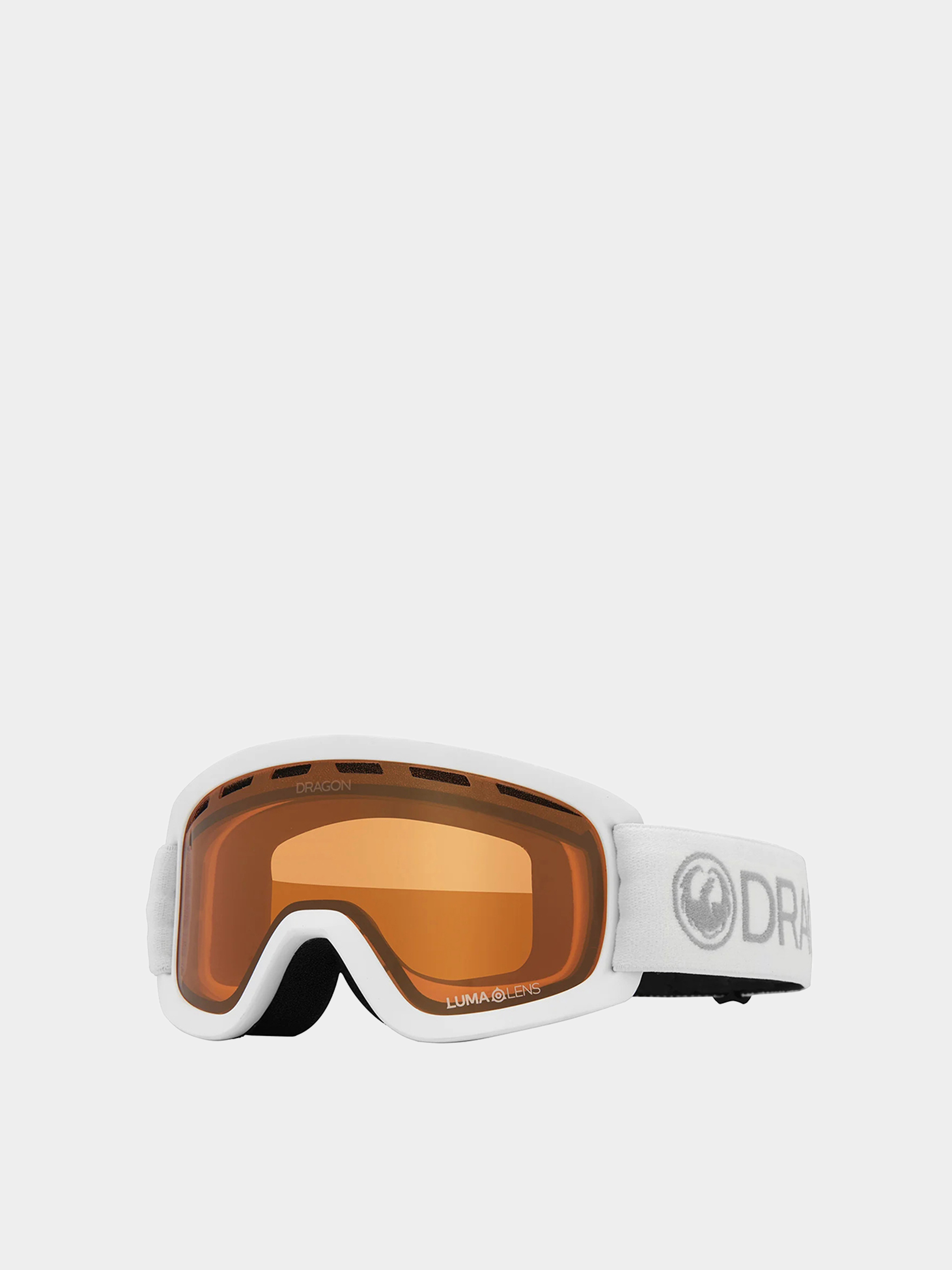 Dragon LIL D Goggles - white (rock/lumalens amber)