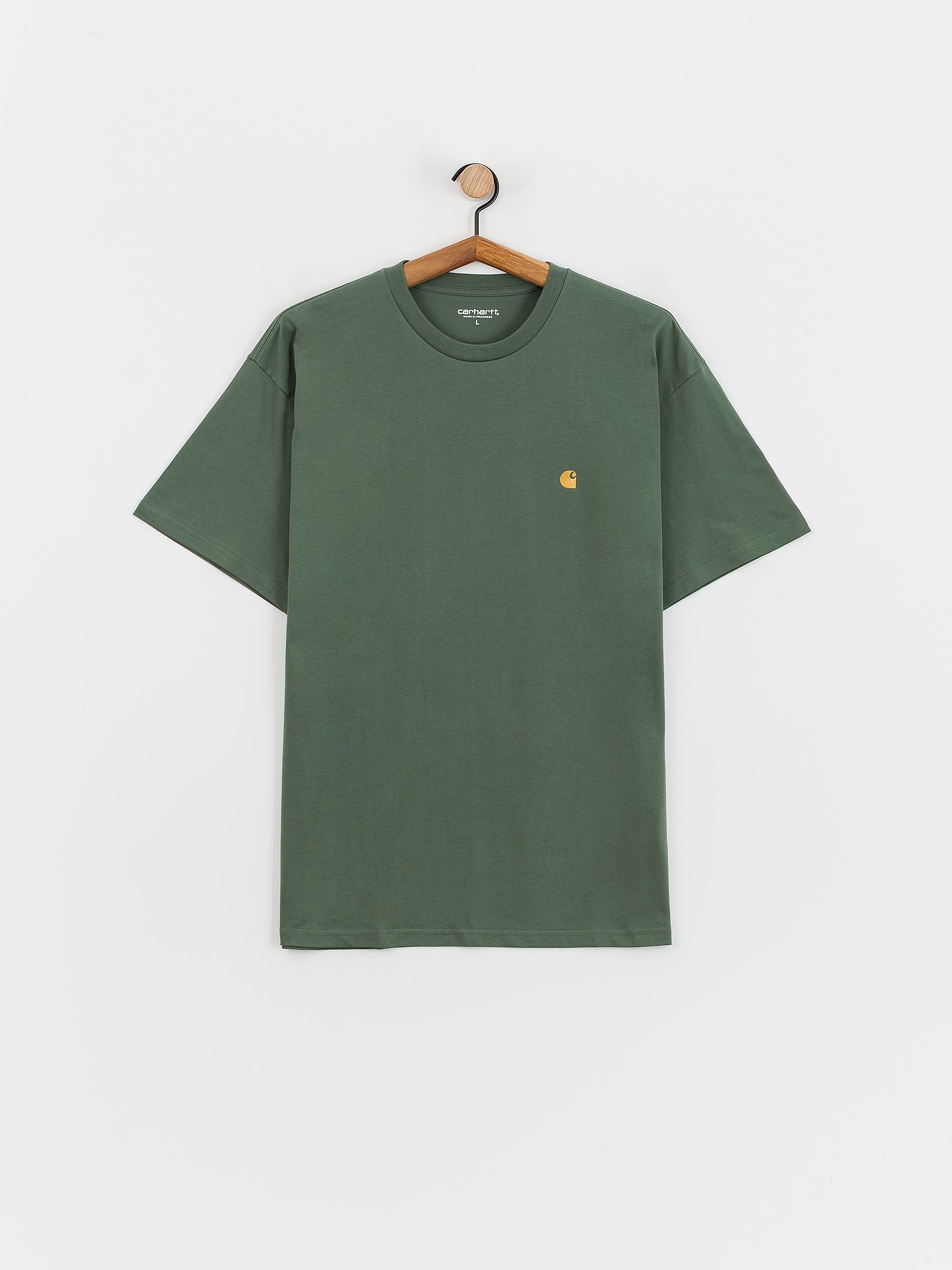 Carhartt WIP Chase T-Shirt - green (duck green/gold)