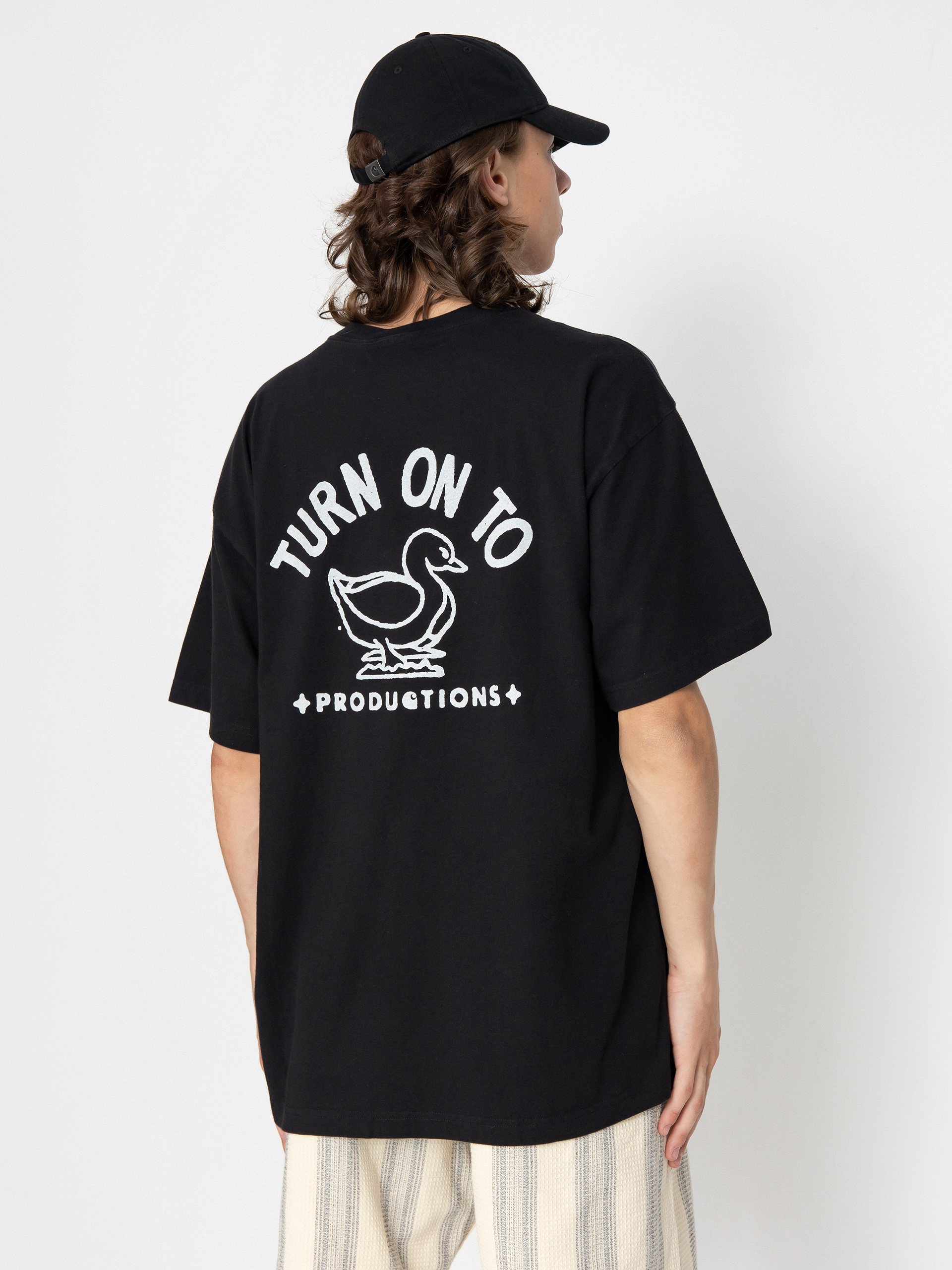 Carhartt WIP Stamp T-Shirt - black (black/white)