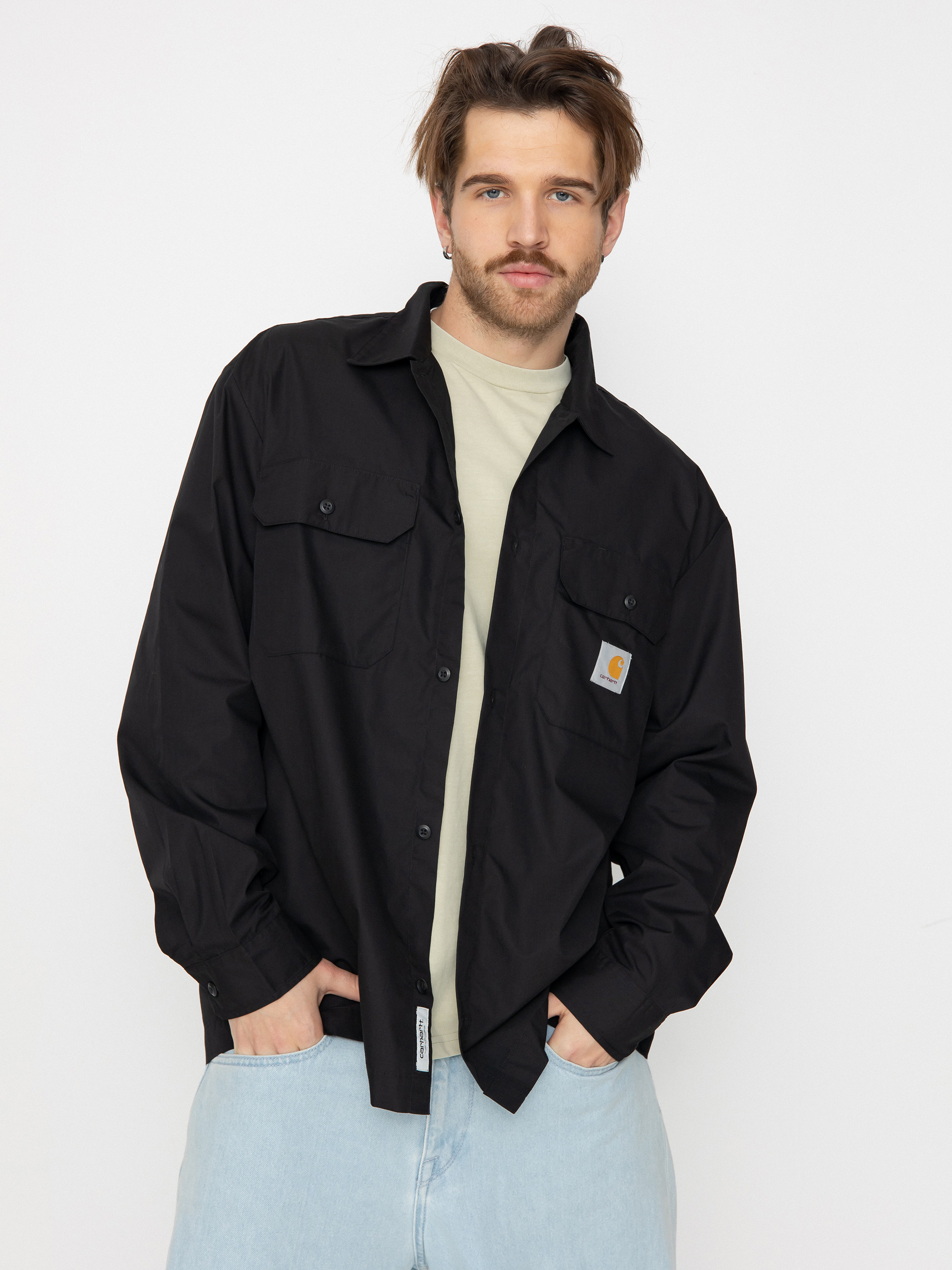 Carhartt WIP Craft LS Shirt - black (black)