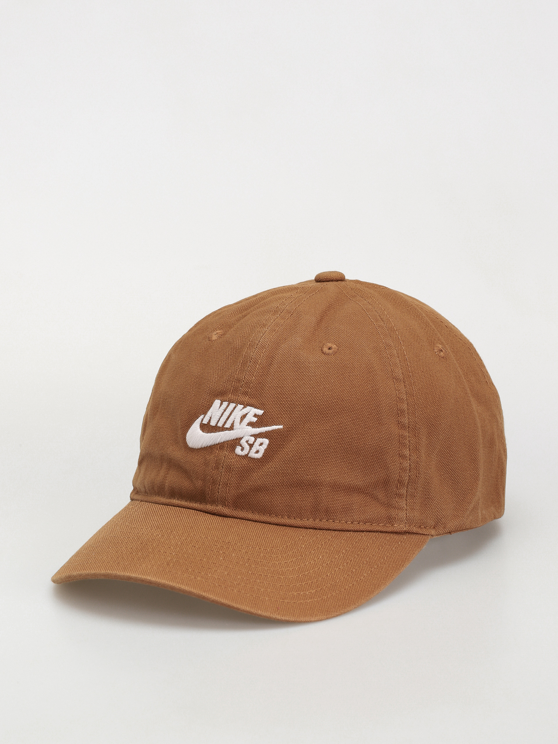 Nike SB Club Cap - brown (lt british tan/white)