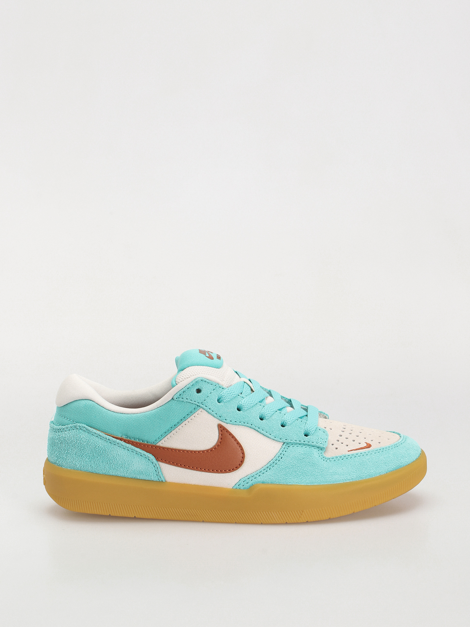Nike SB Force 58 Shoes - multicolor (green frost/dark russet phantom)