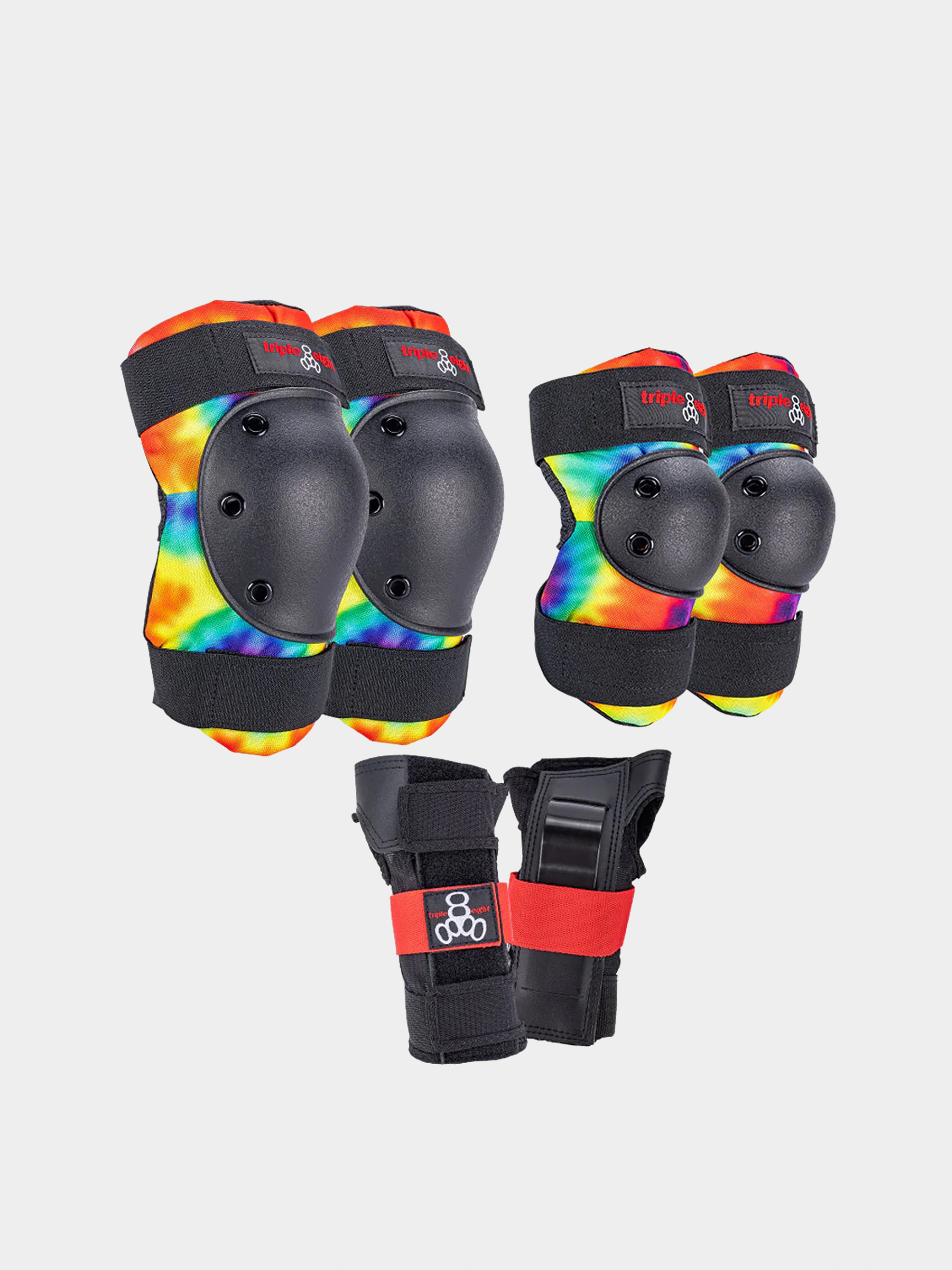Triple Eight Protectors Saver Color Series 3 Pack - multicolor (tie dye)