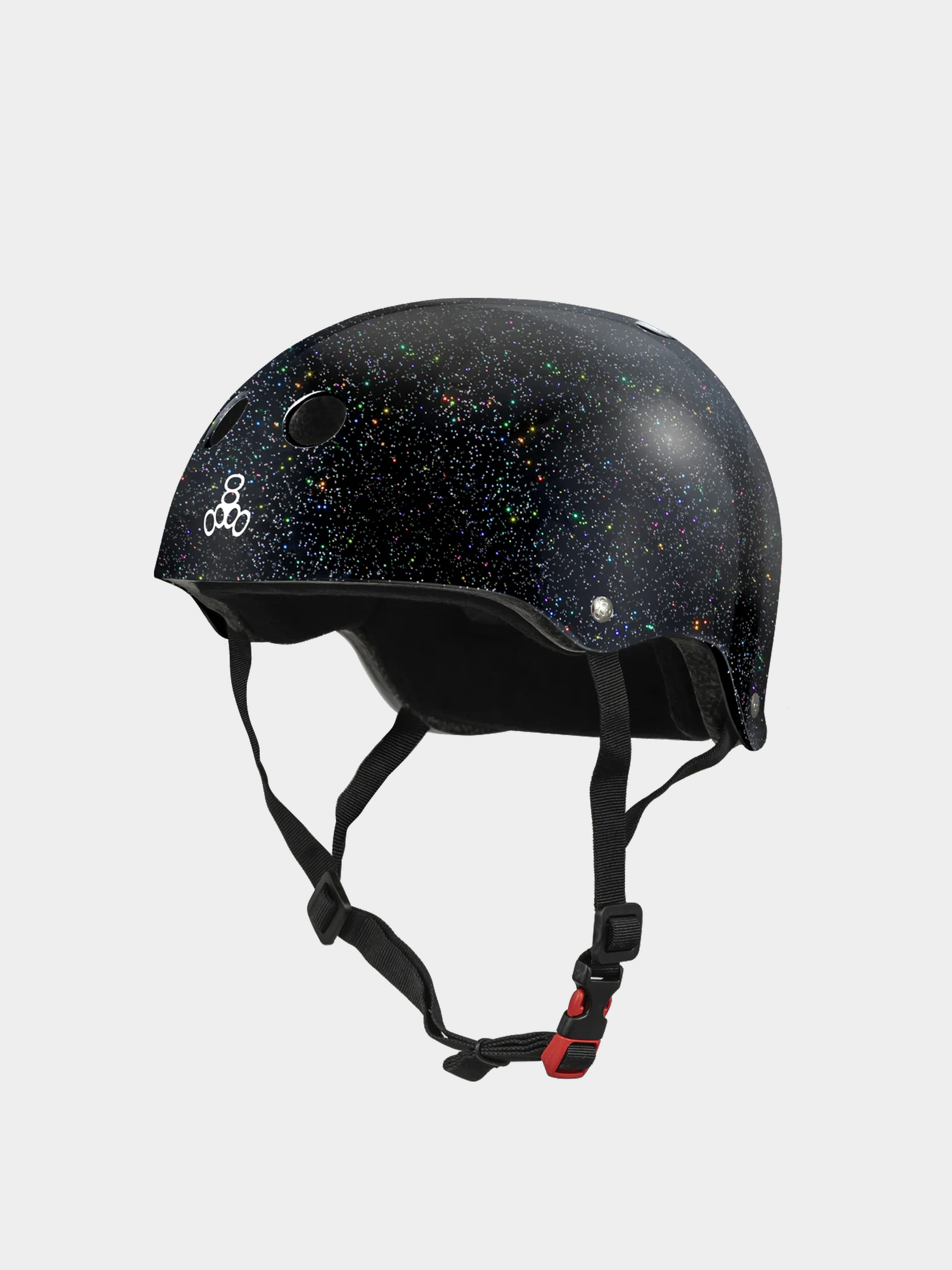 Triple Eight Helmet The Certified Sweatsaver Helmet - black (black glitter)