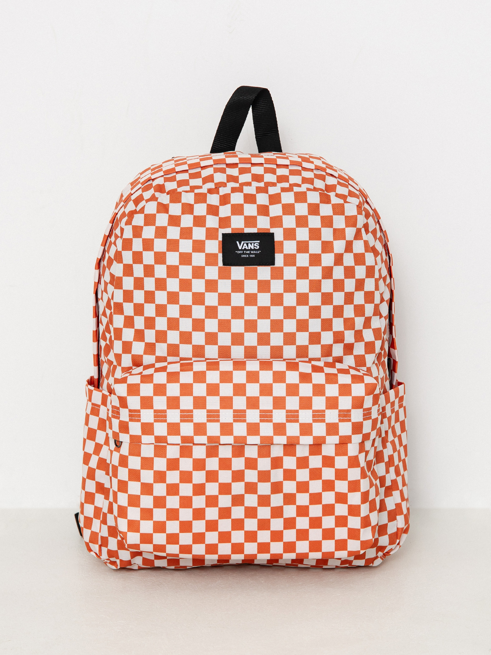 Vans Old Skool Check Backpack - red (carnelian)