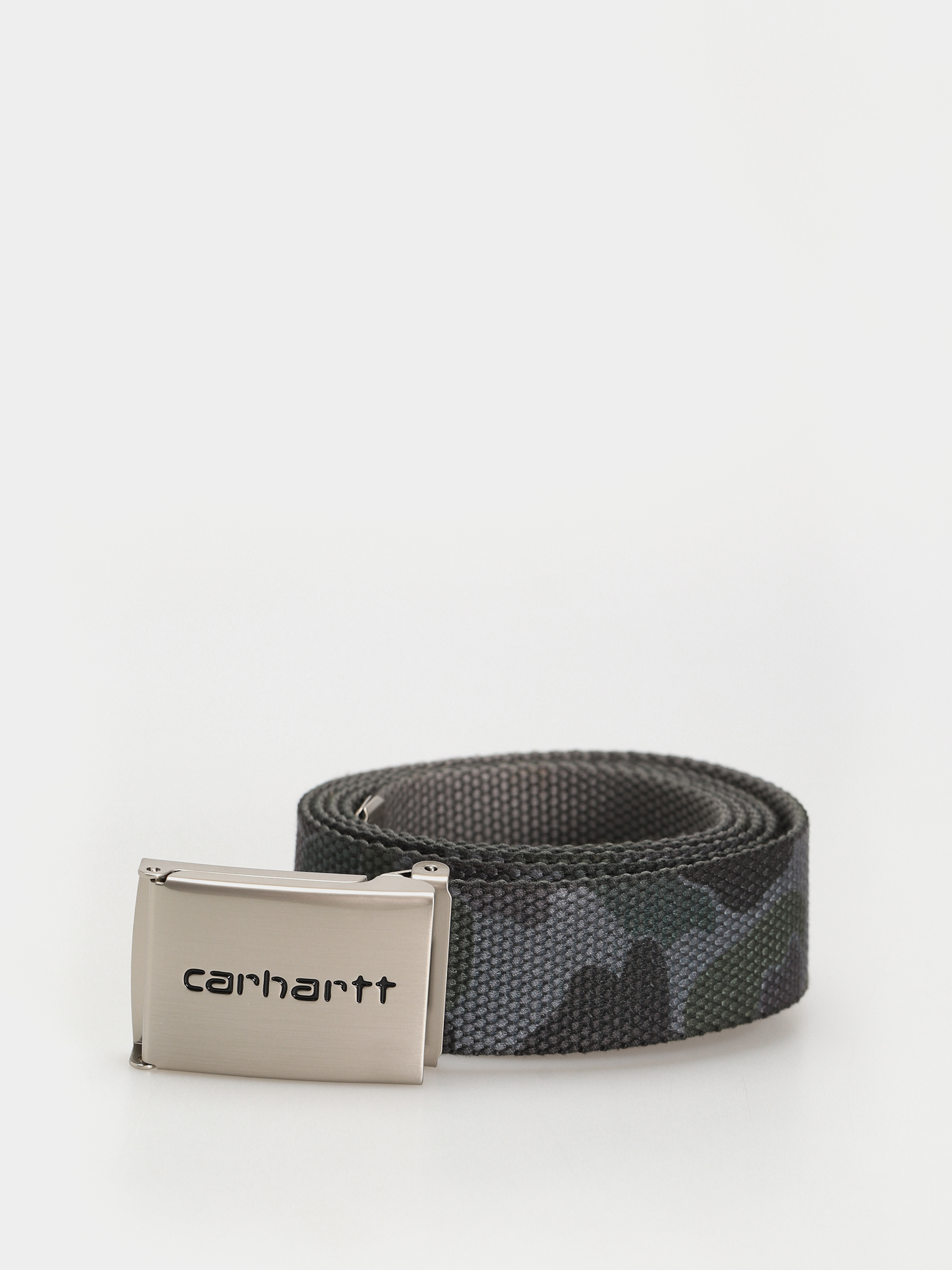 Carhartt WIP Belt Clip Belt Chrome - camo (camo duck/grey)