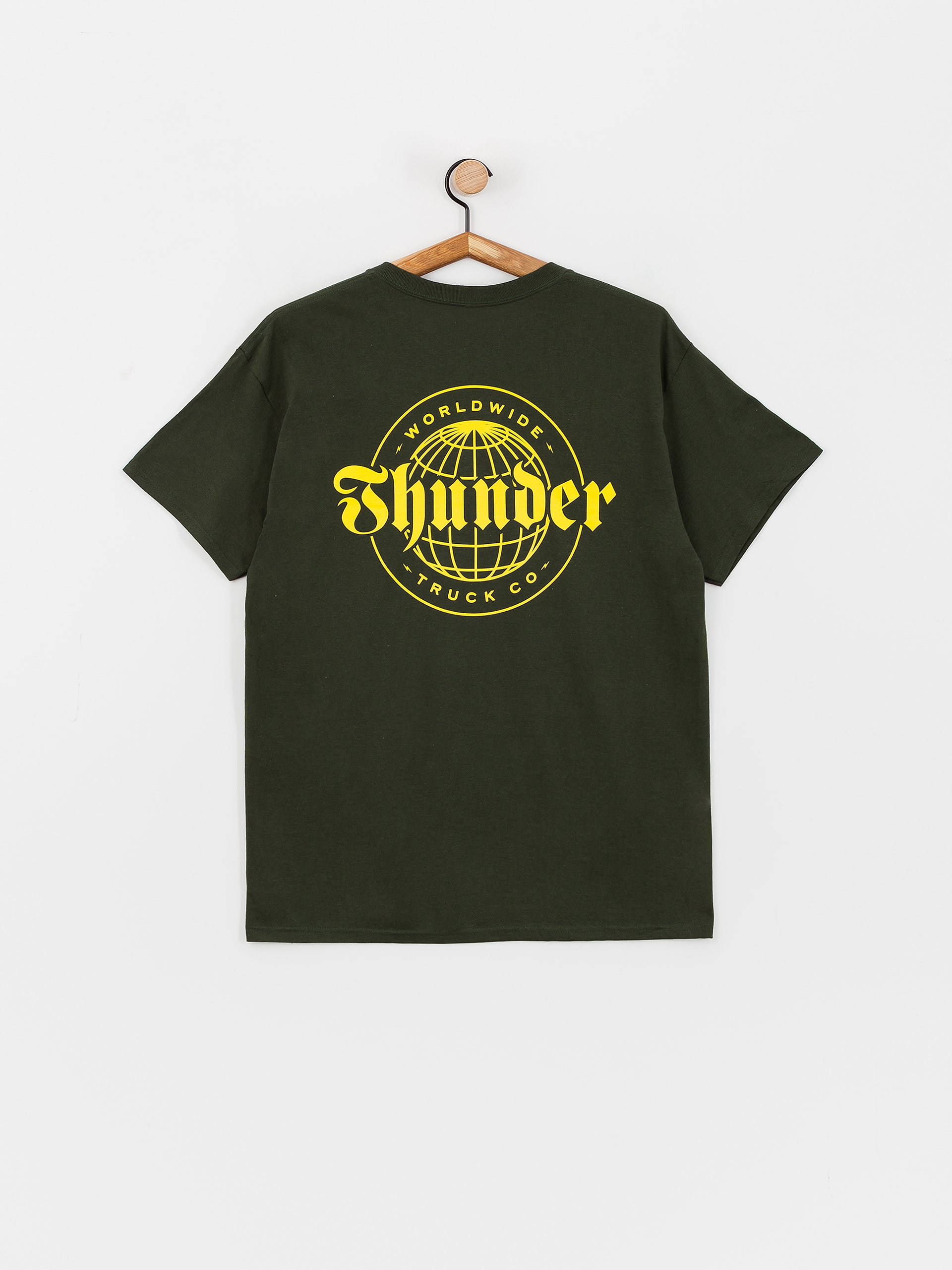 Thunder T-Shirt Worldwide Dbl - green (forest green/gold)