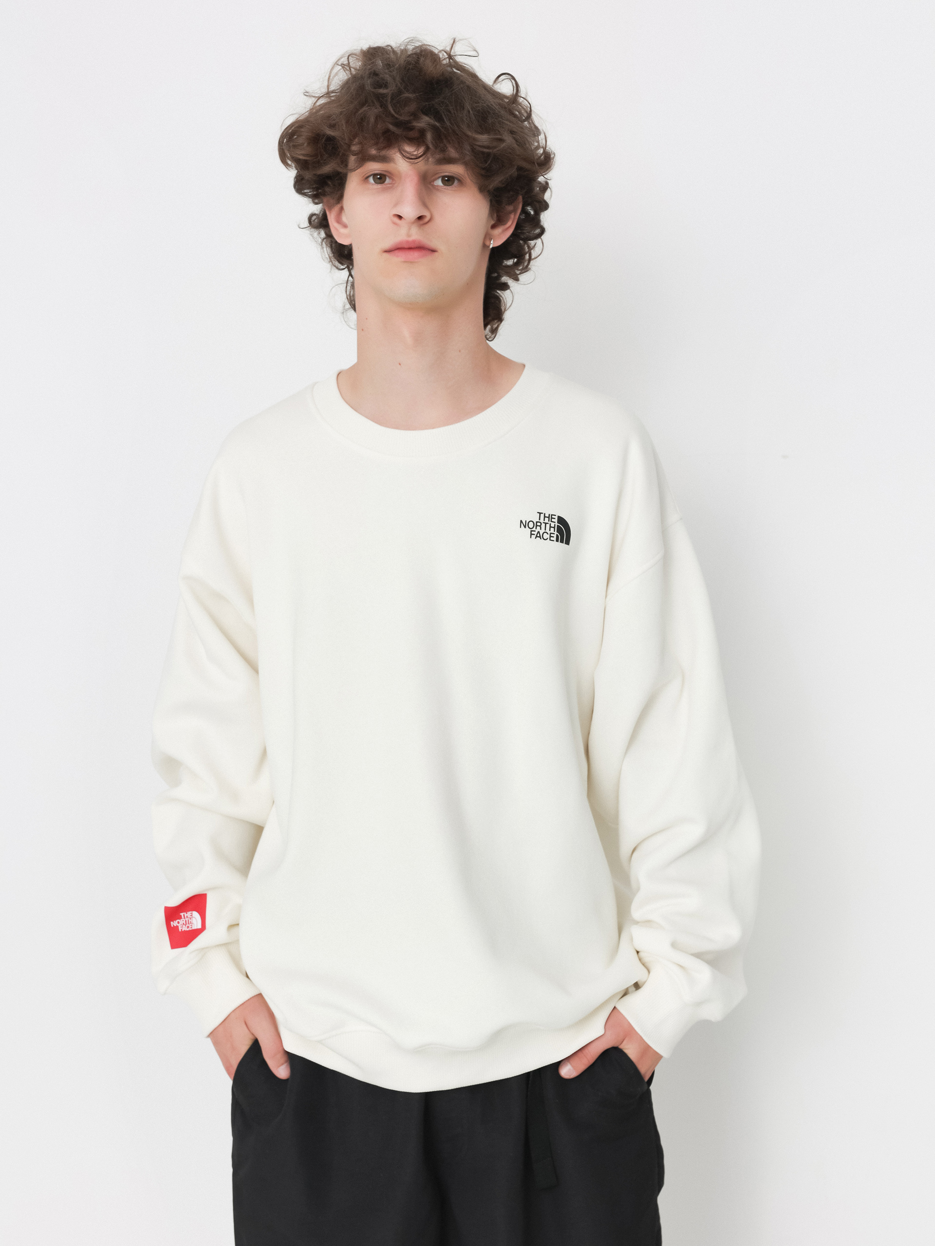 The North Face Axys Sweatshirt - white (white dune)