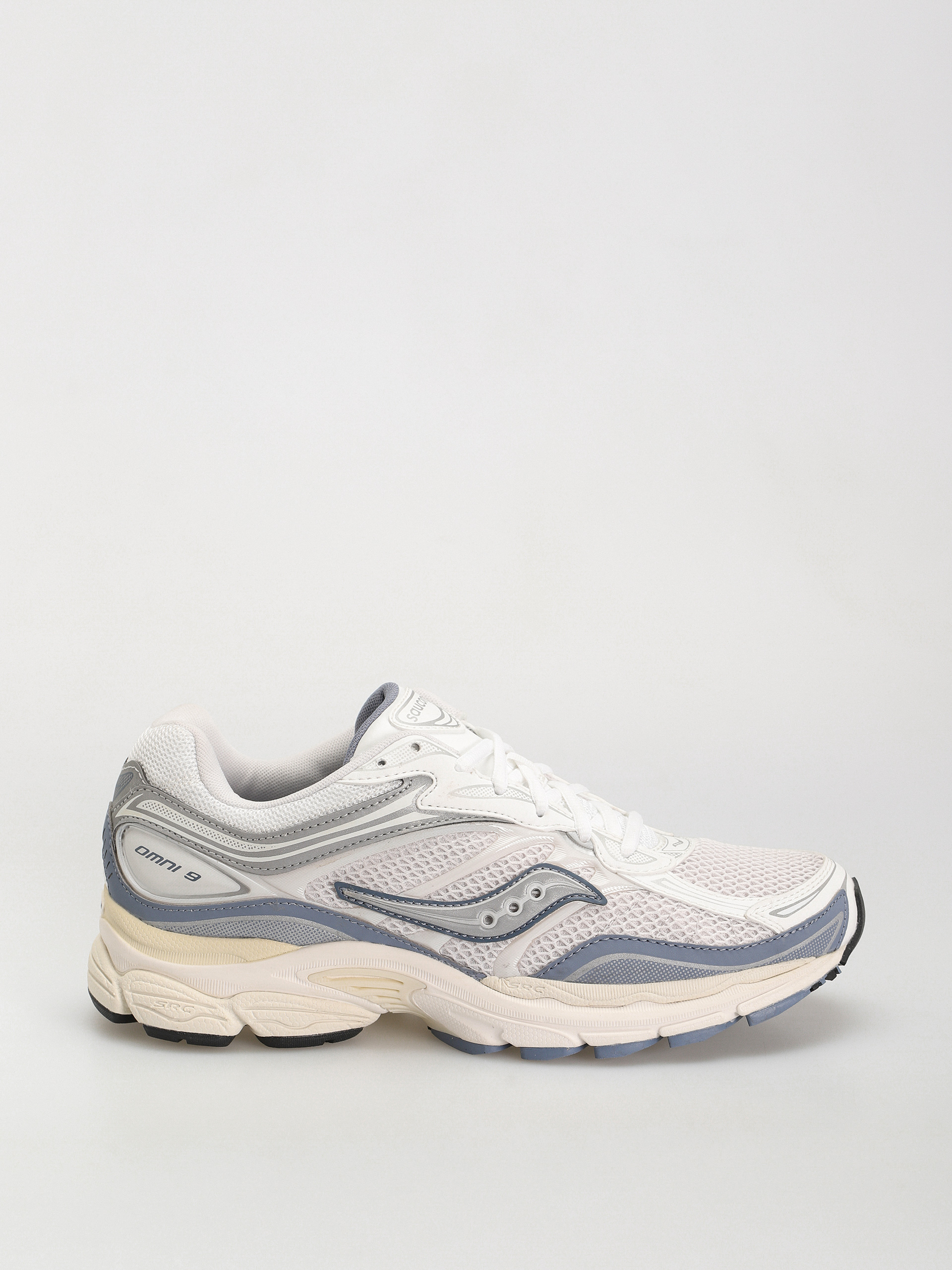 Saucony Shoes Progrid Omni 9 - grey (ivory/blue)