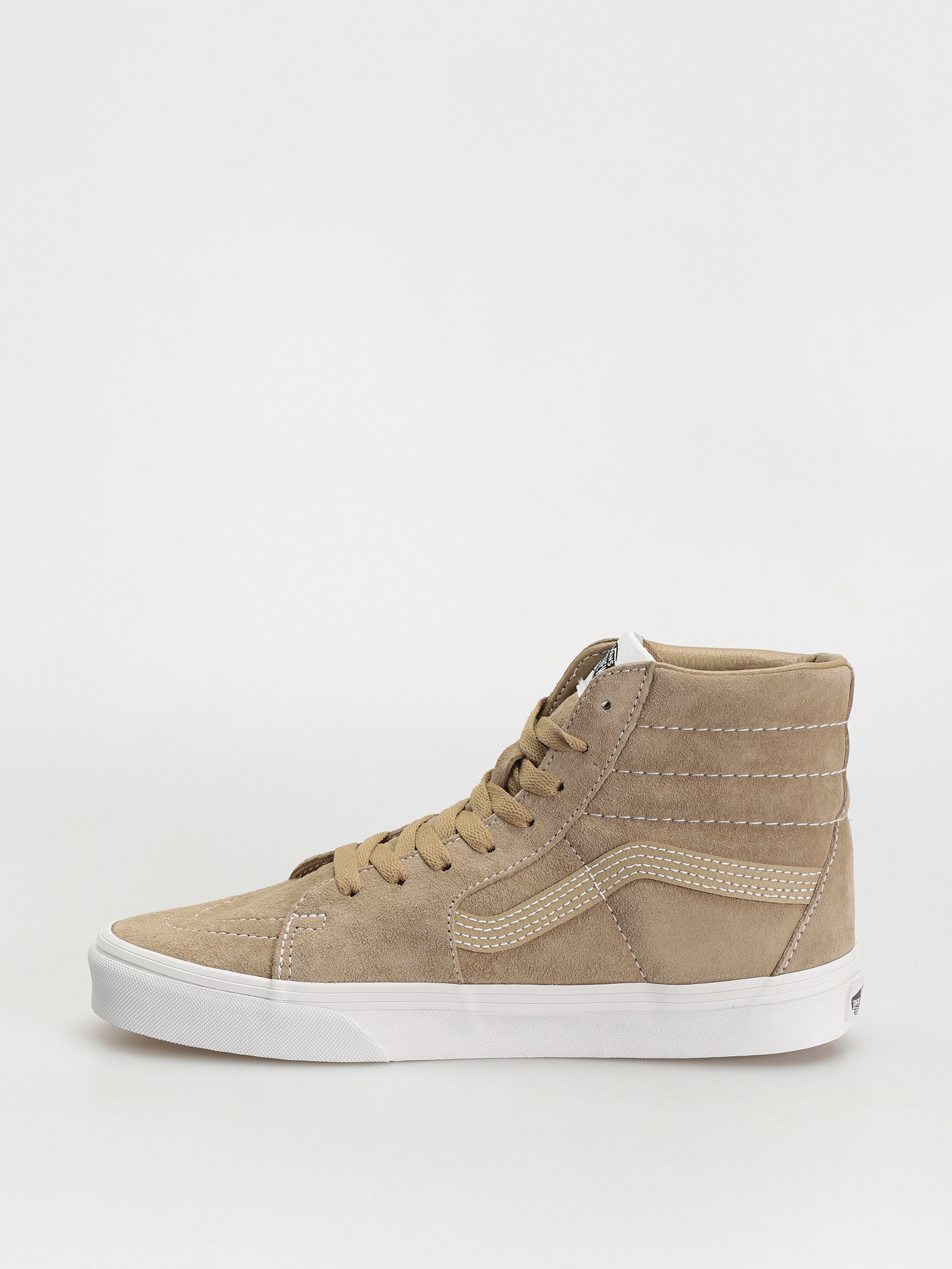 Vans Sk8 Hi Shoes - beige (pig suede incense)