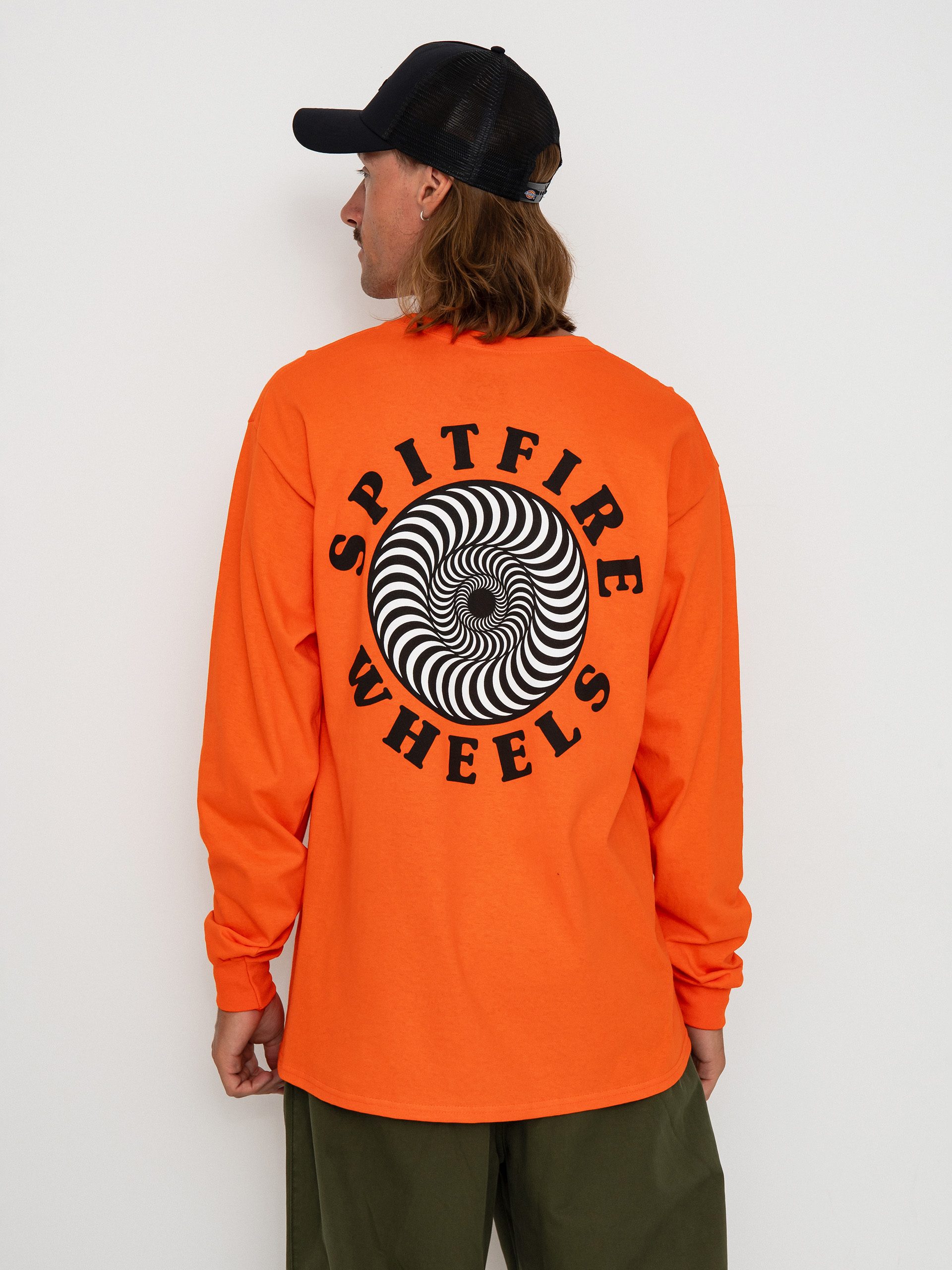Spitfire Og Classic Fill Longsleeve - orange (orange/black/white)