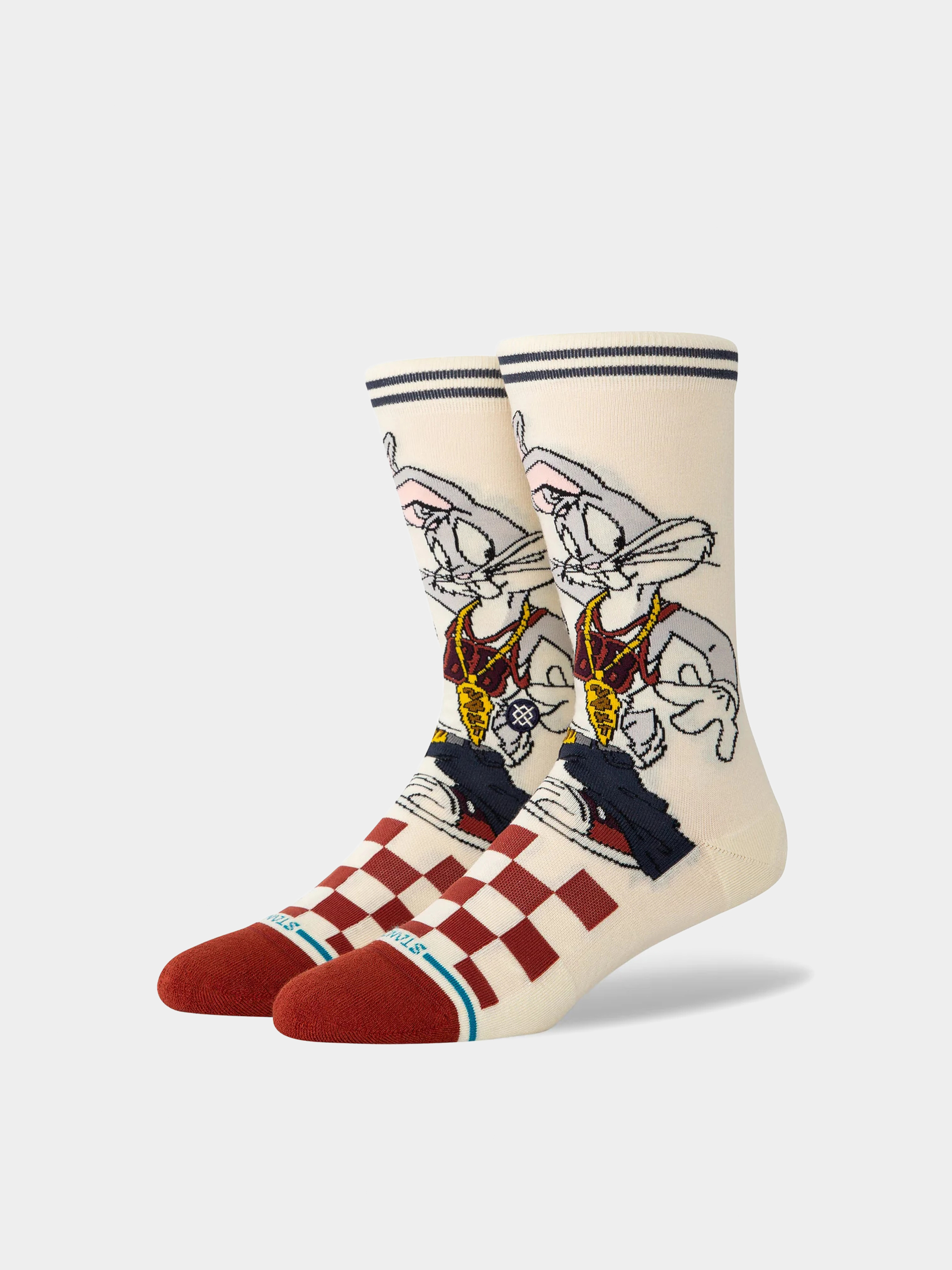 Stance Socks Bugs Crew - beige (vintage white)