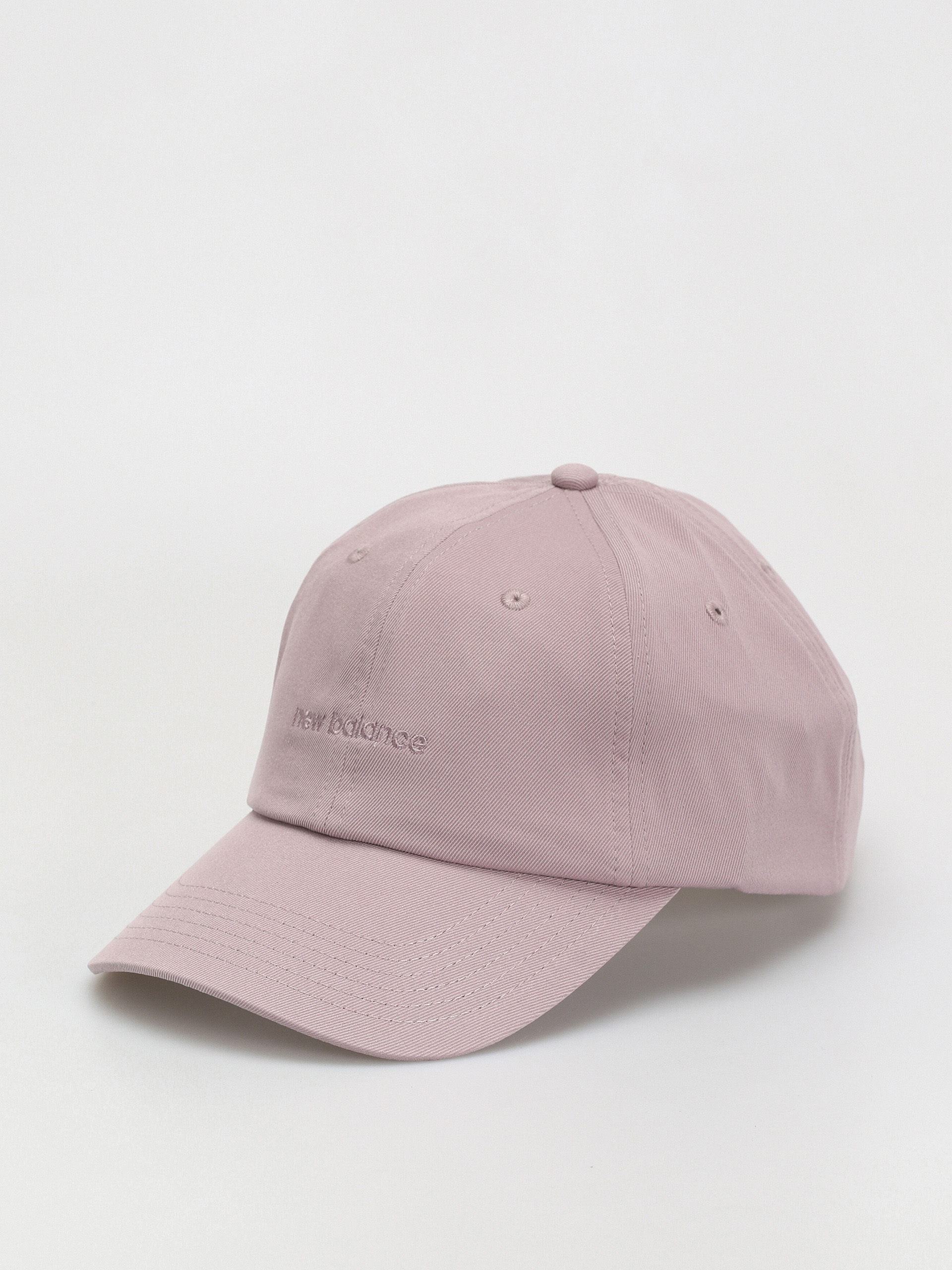 New Balance 6 Panel Linear Logo Cap - pink (icewine)
