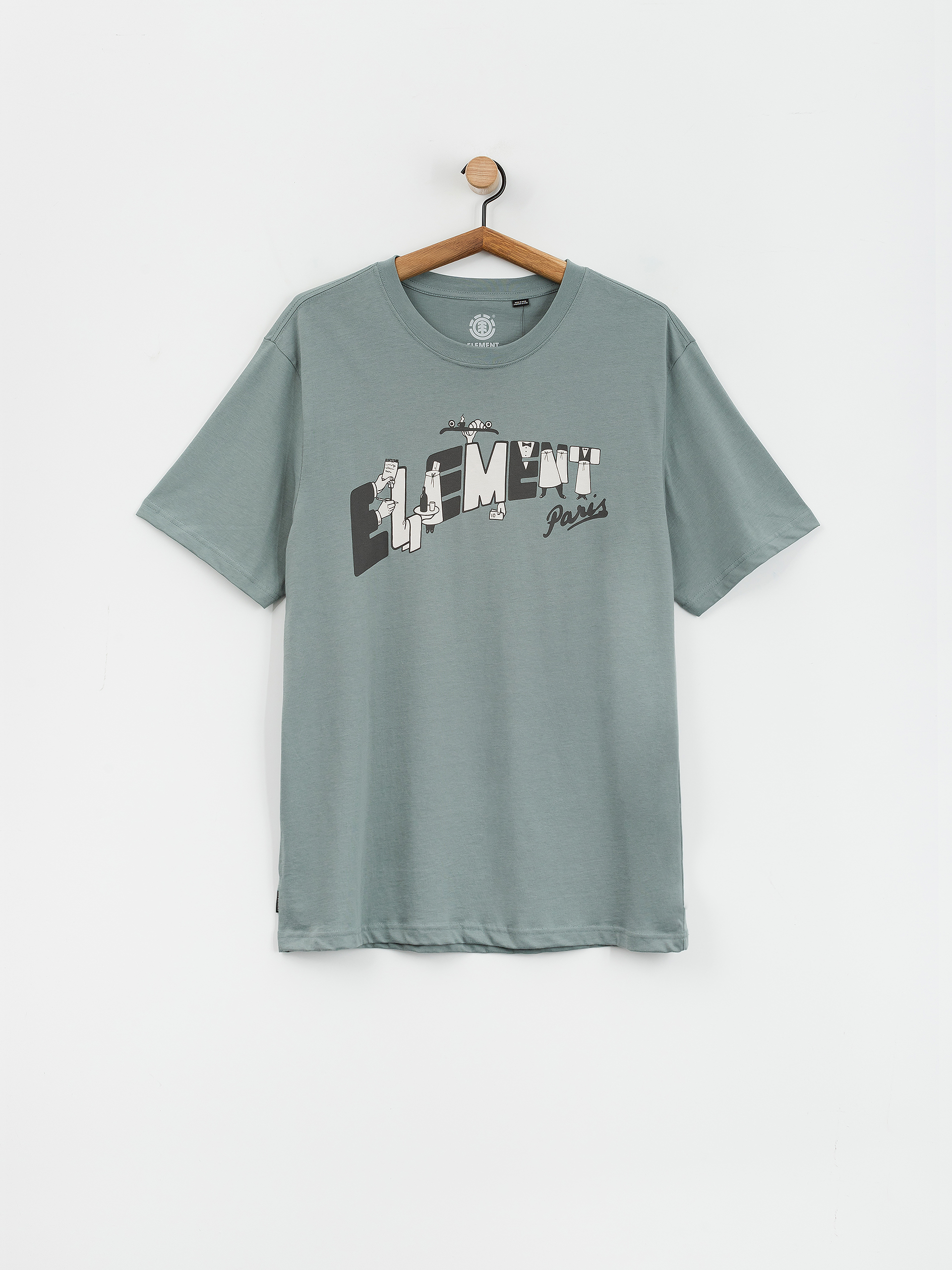 Element Check Please T-Shirt - blue (trooper)