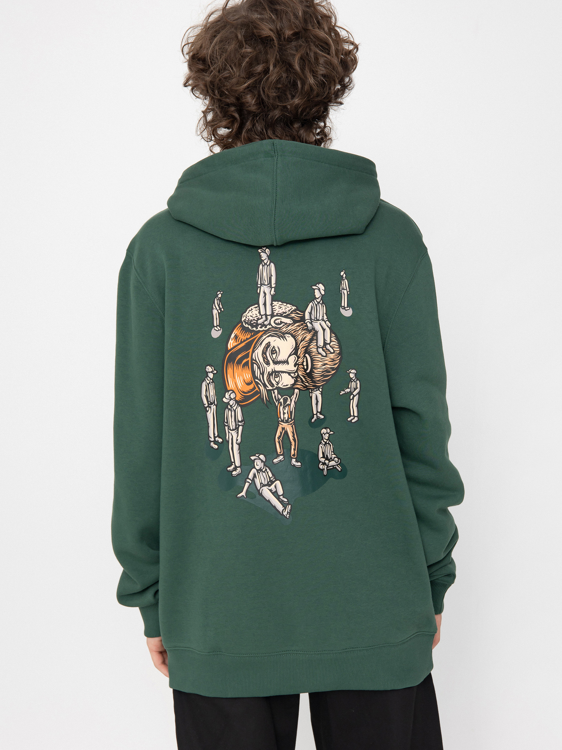Element Leader Of The Lost HD Hoodie - green (trekking green)