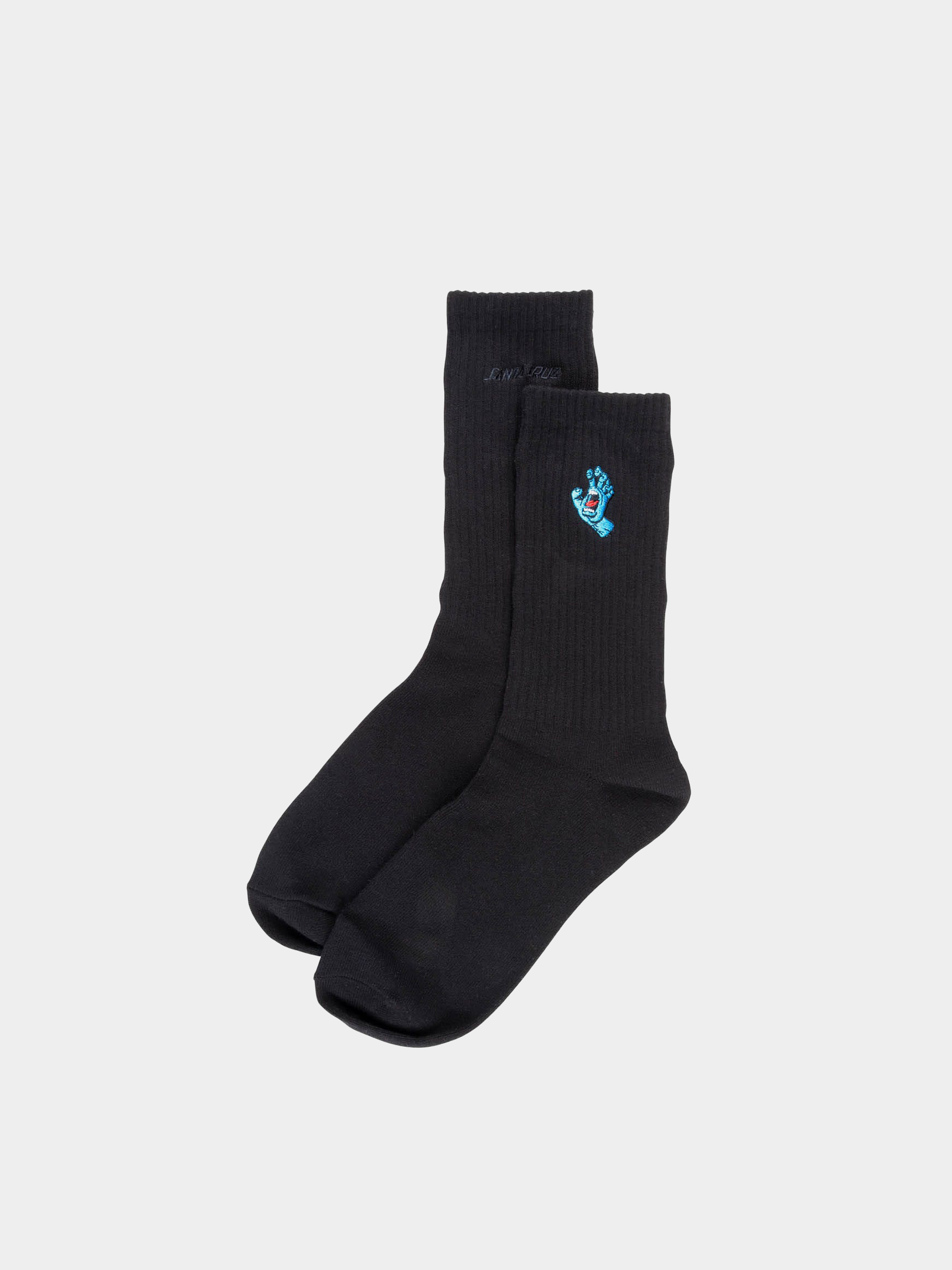 Santa Cruz Socks Screaming Mini Hand - black (black)