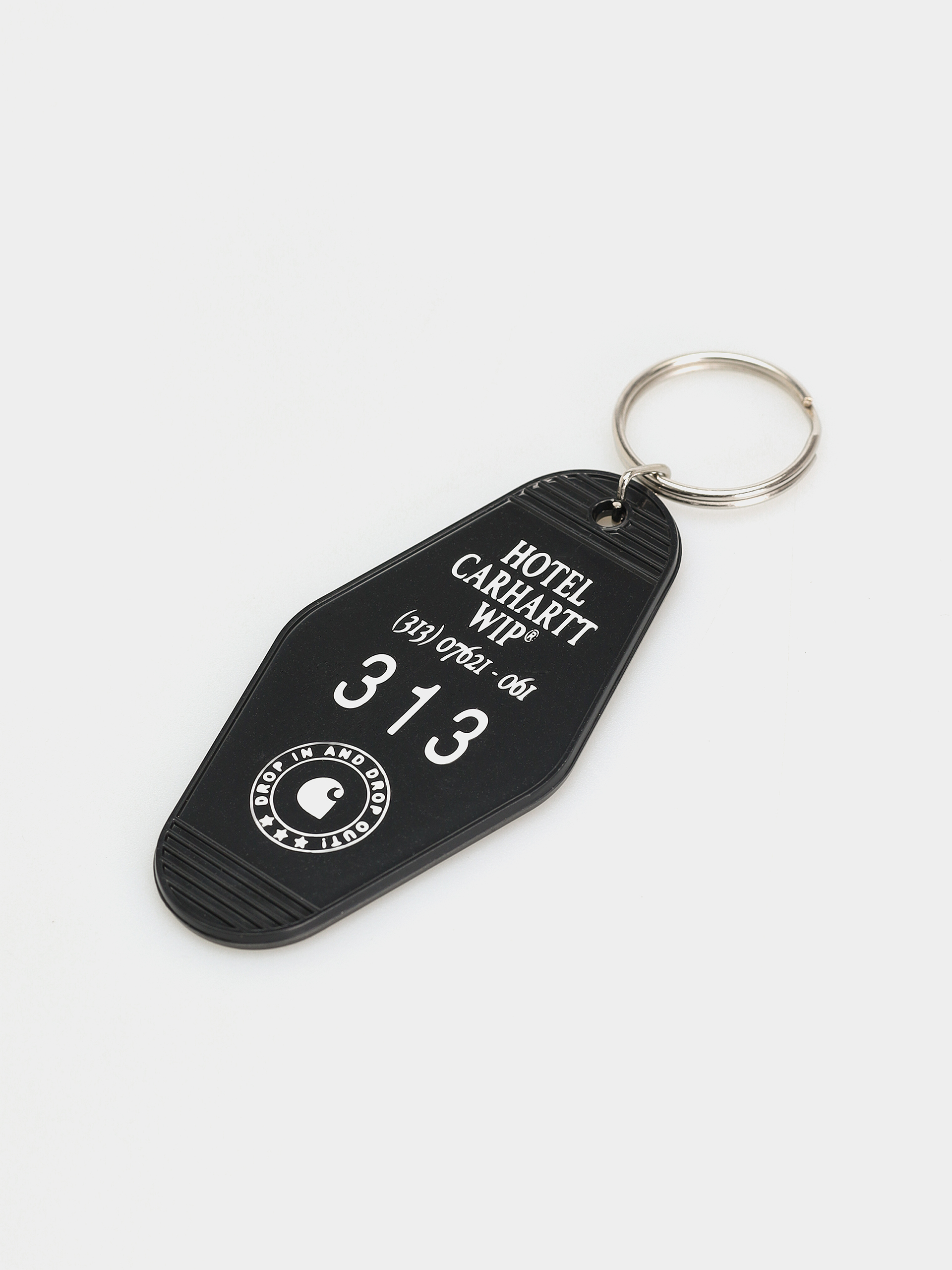 Carhartt WIP Keychain Hotel Keys - black (black/white)