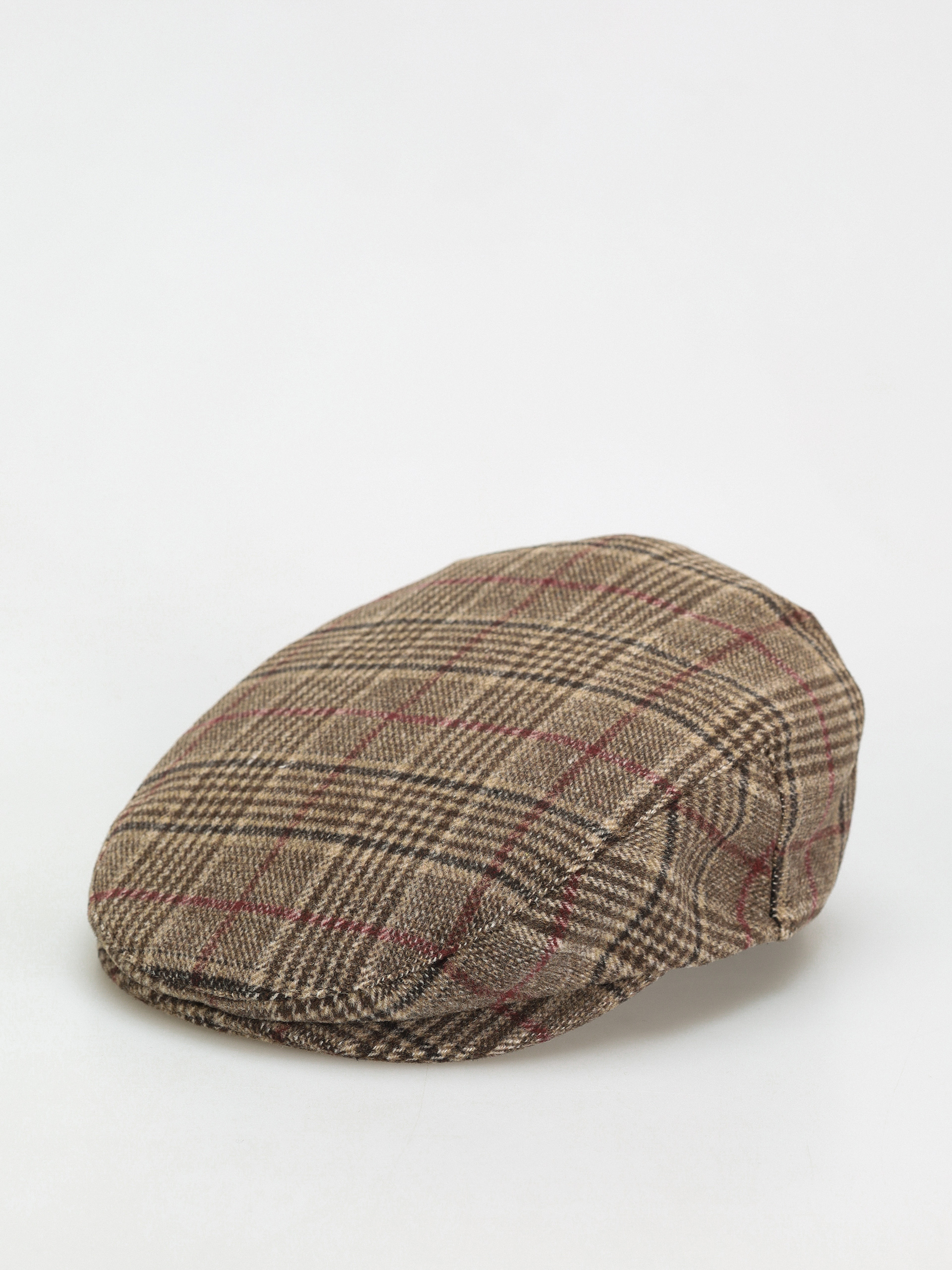 Brixton 20Th Anniversary Hooligan Snap Cap - brown, beige (brown plaid)