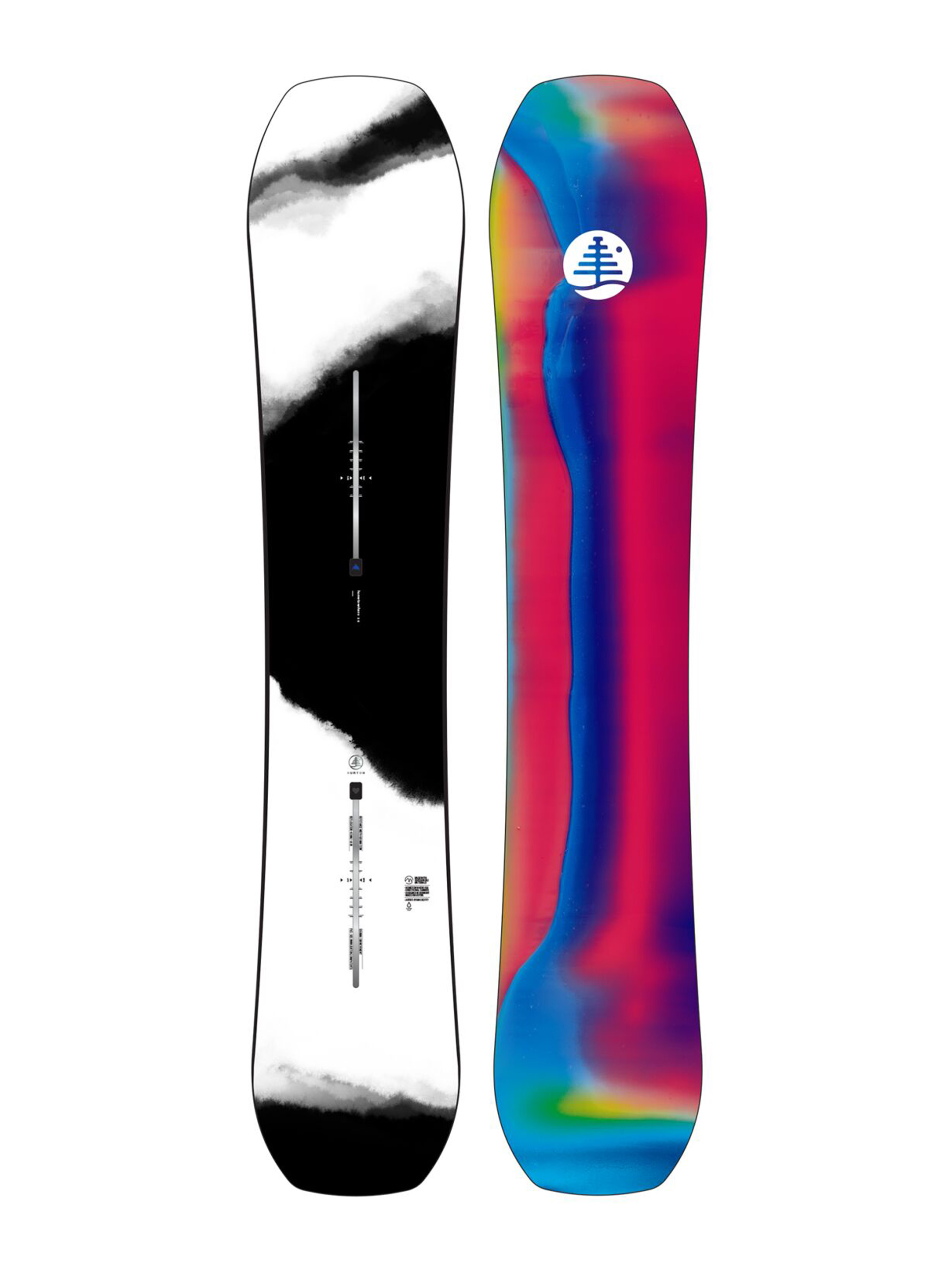 Burton Snowboard Family Tree Hometown Hero - white, black, multicolor
