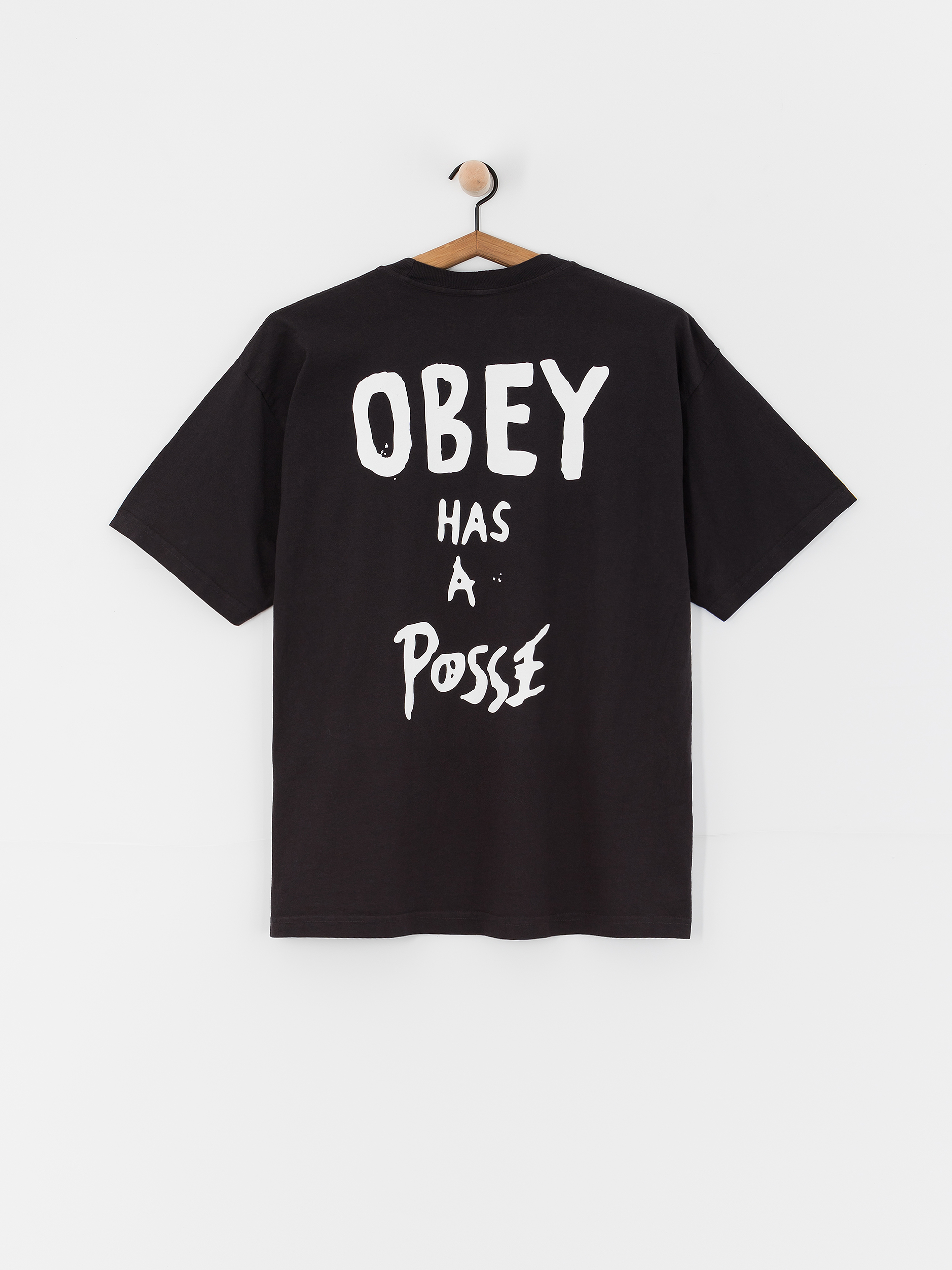 OBEY Has A Posse T-Shirt - black (vintage black)