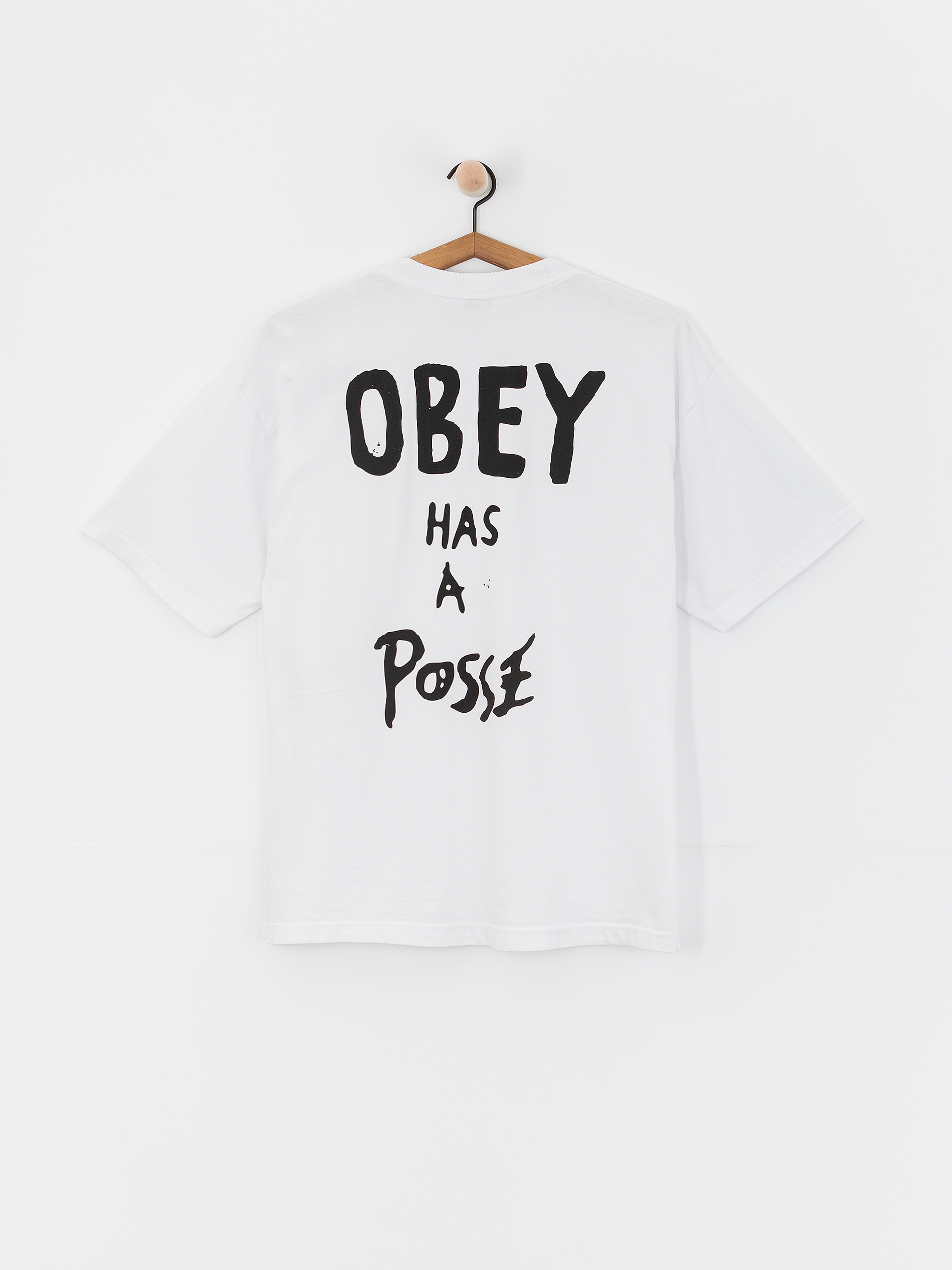 OBEY Has A Posse T-Shirt - white (white)
