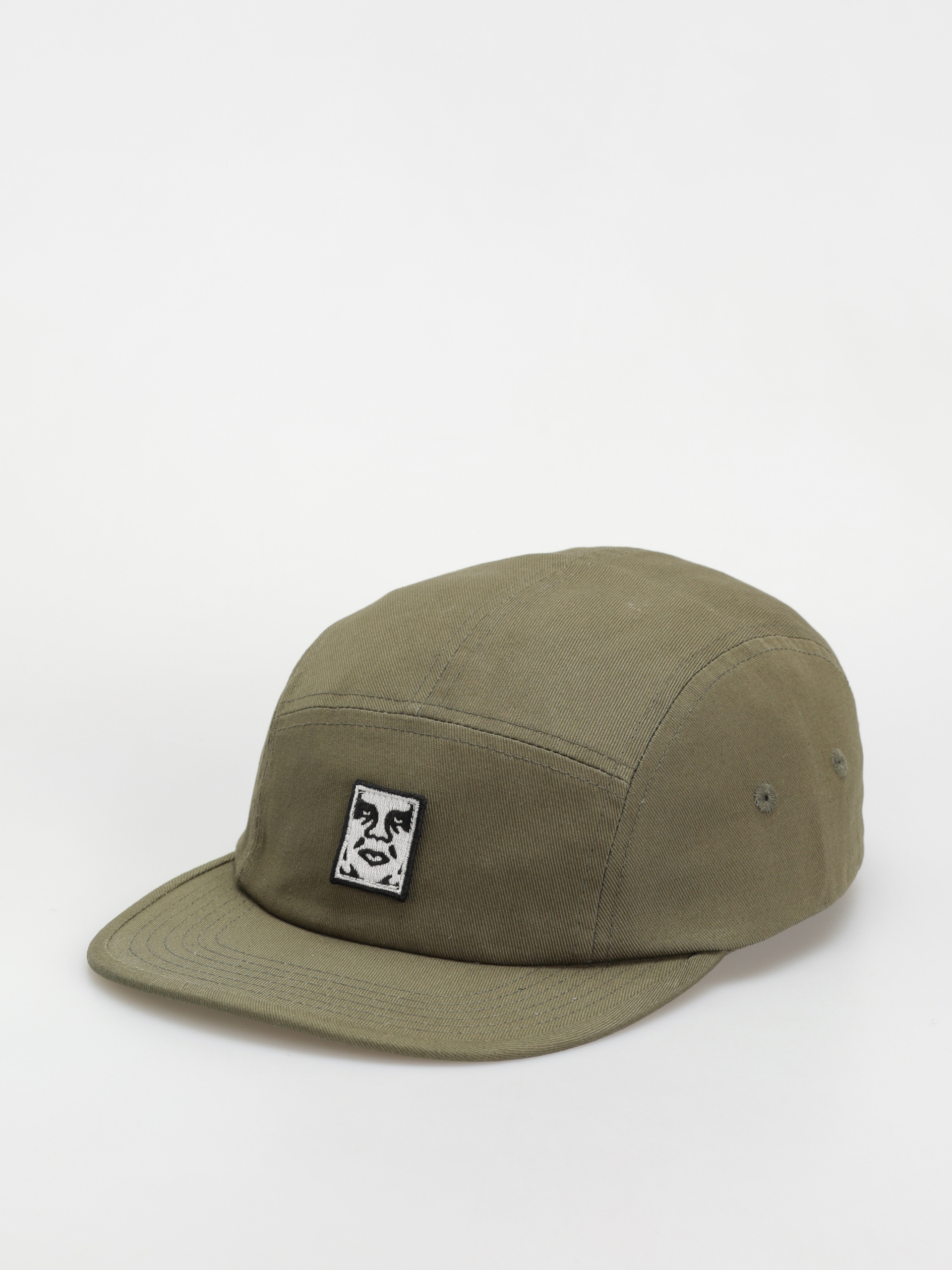 OBEY Icon Patch Twill Camp Cap - green (olive)